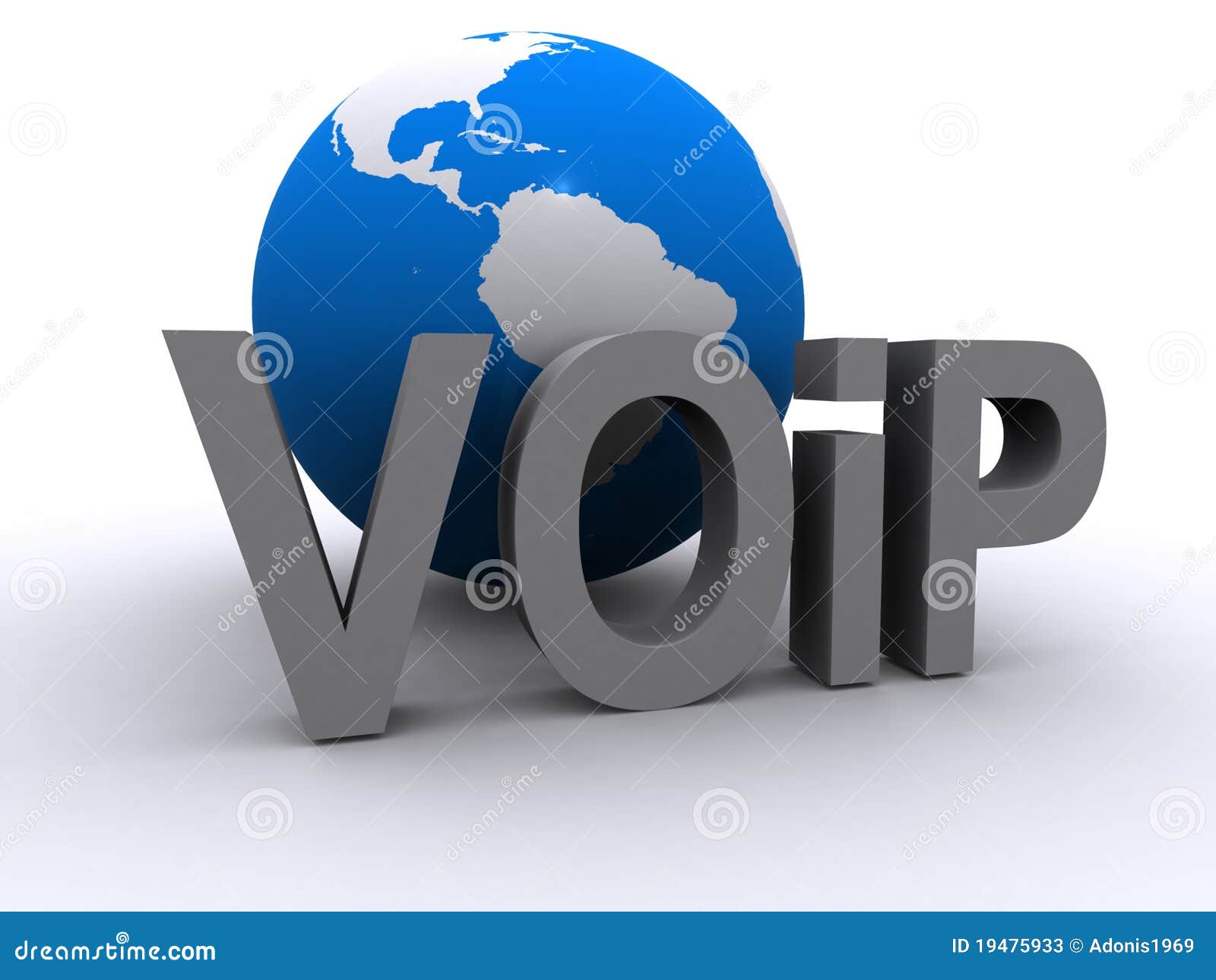 Logotipo global de VOIP ilustração stock. Ilustração de mundo - 19475933