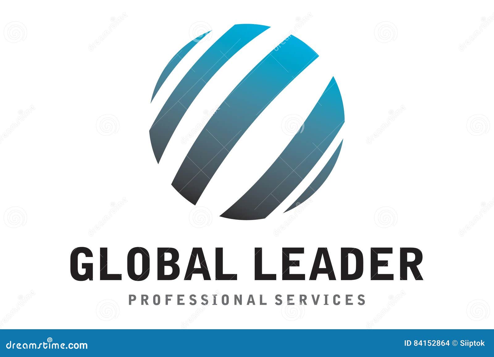 Logotipo global del líder ilustración del vector. Ilustración de mundo ...