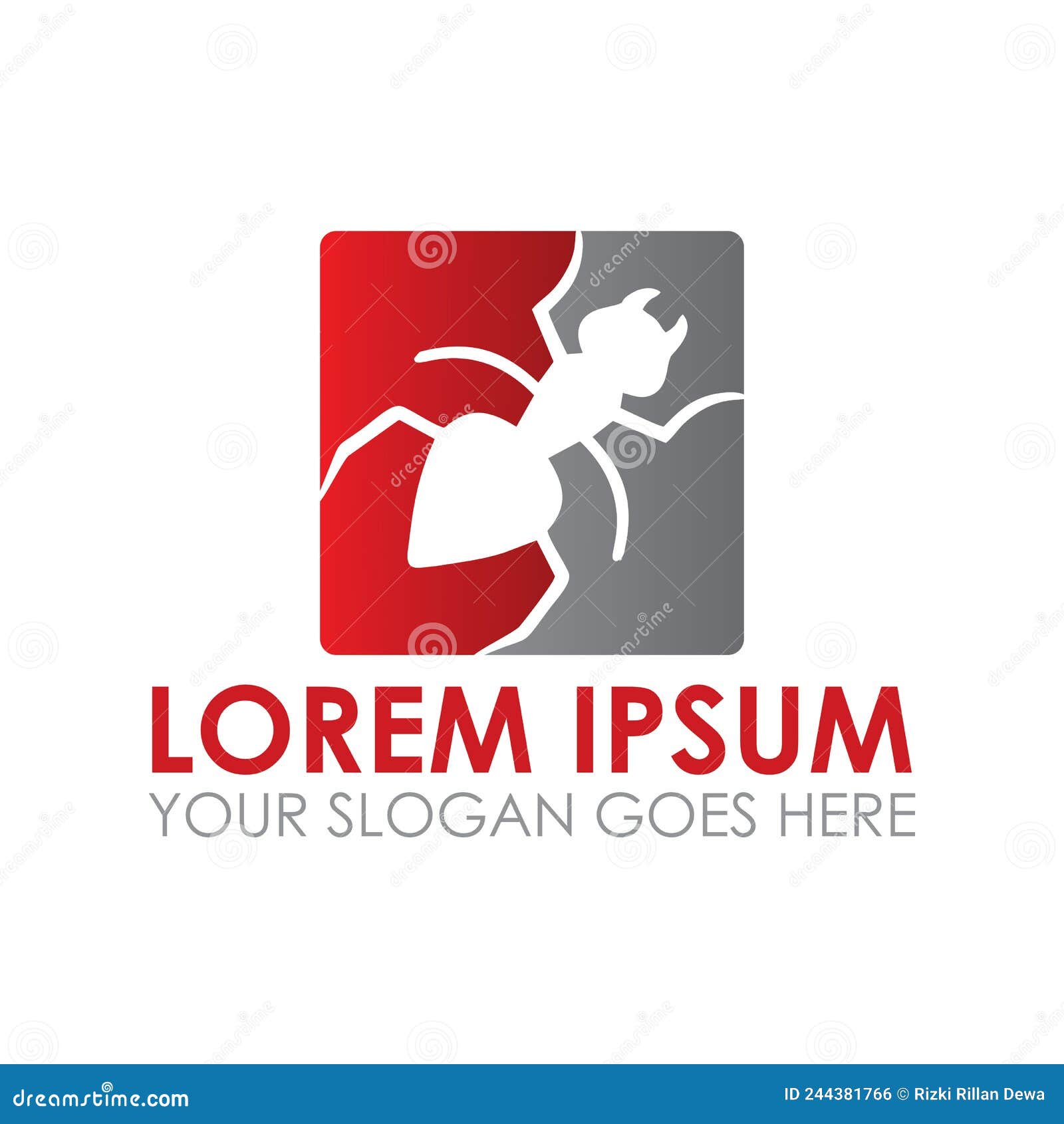 Logotipo Insecticida Vectorial De Control De Plagas Ilustración del ...