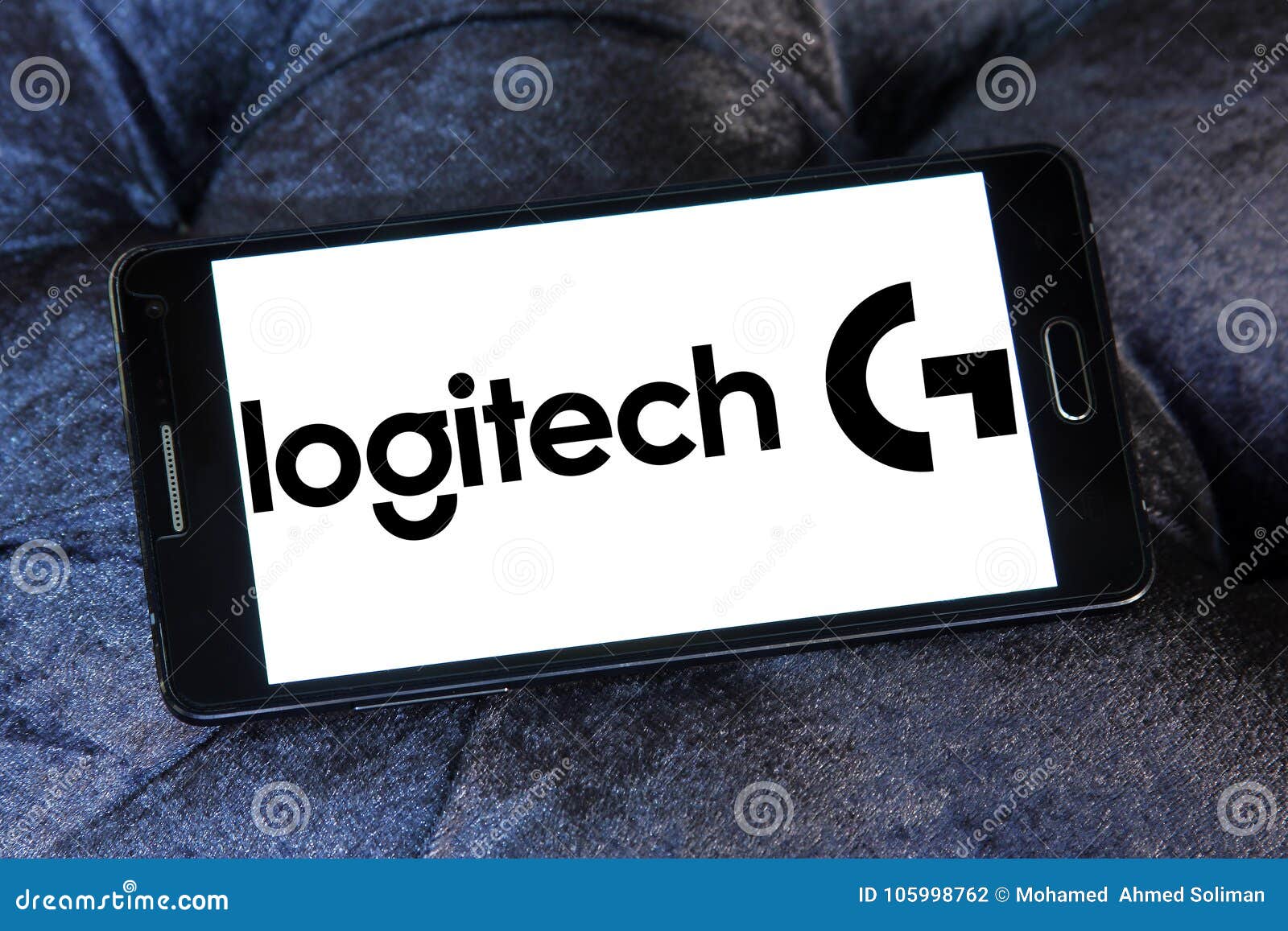 Logotipo Internacional Da Empresa Da Tecnologia De Logitech Fotografia Editorial - Imagem de ...