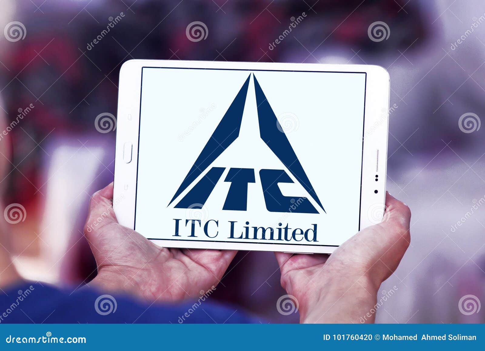 Logotipo Limitado De ITC Empresa Imagem Editorial - Imagem de companhia ...
