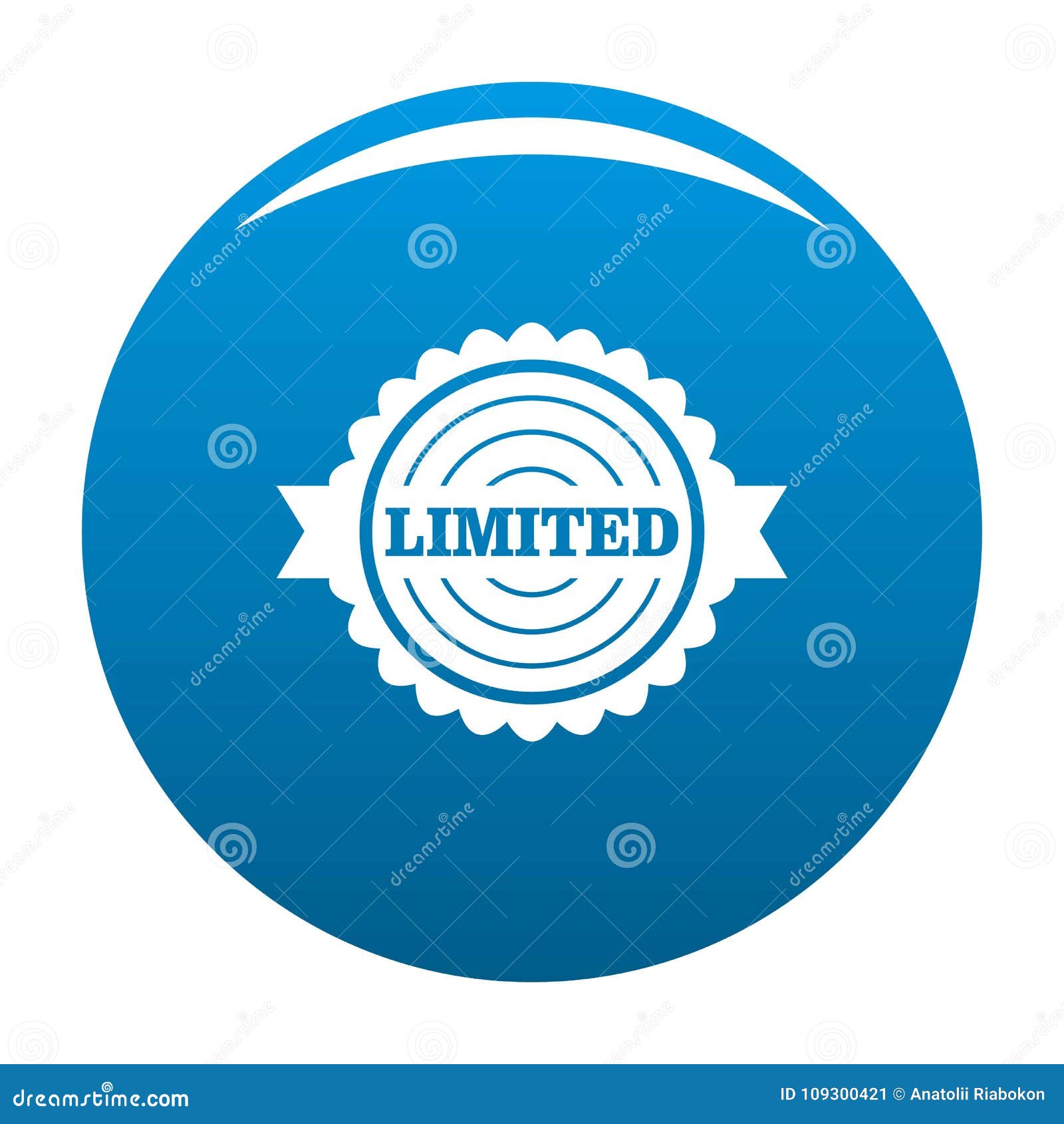 Logotipo Limitado, Estilo Simple Ilustración del Vector - Ilustración ...