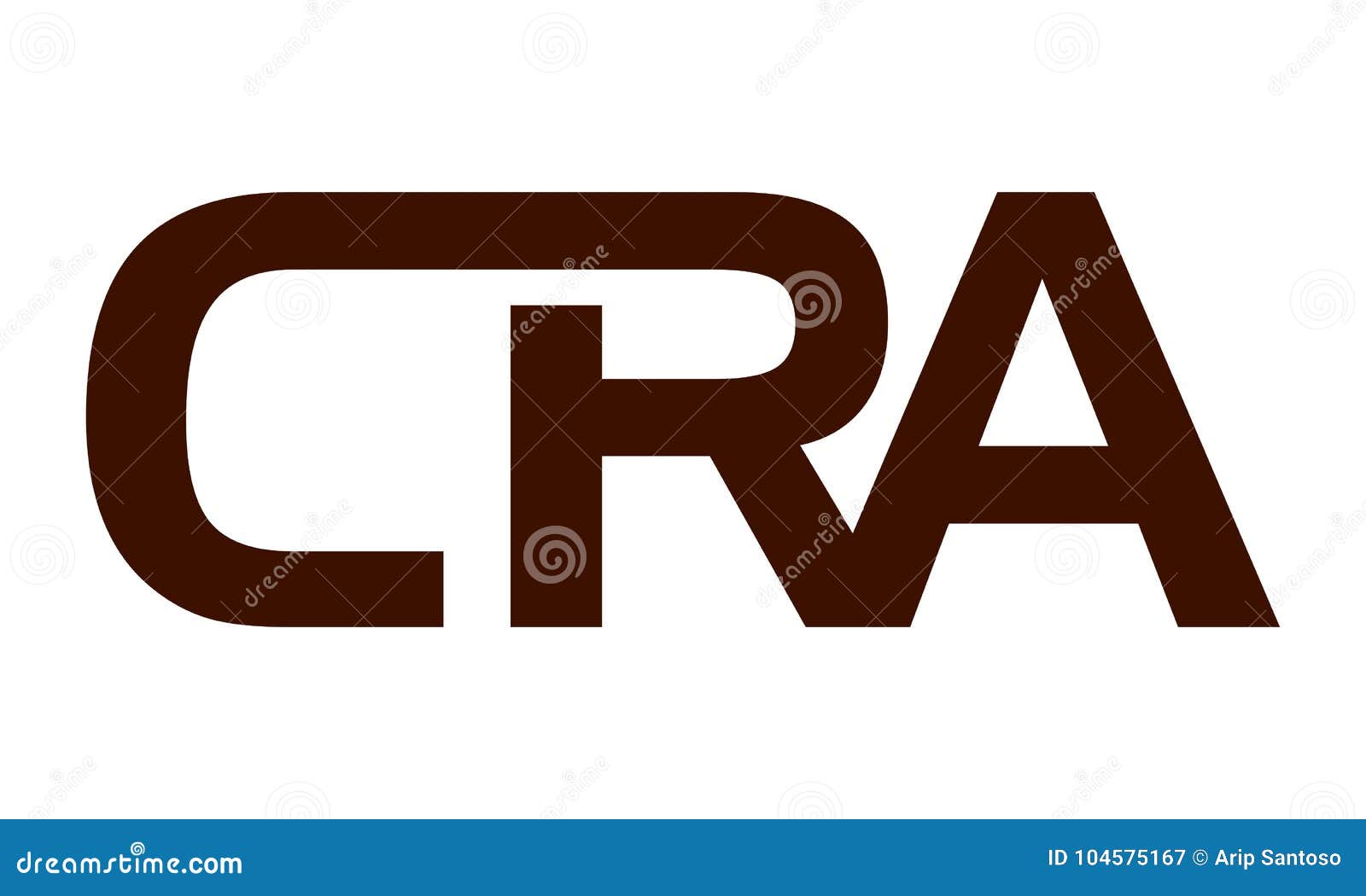 Logotipo Moderno De CRA Da Letra Ilustração do Vetor - Ilustração de ...