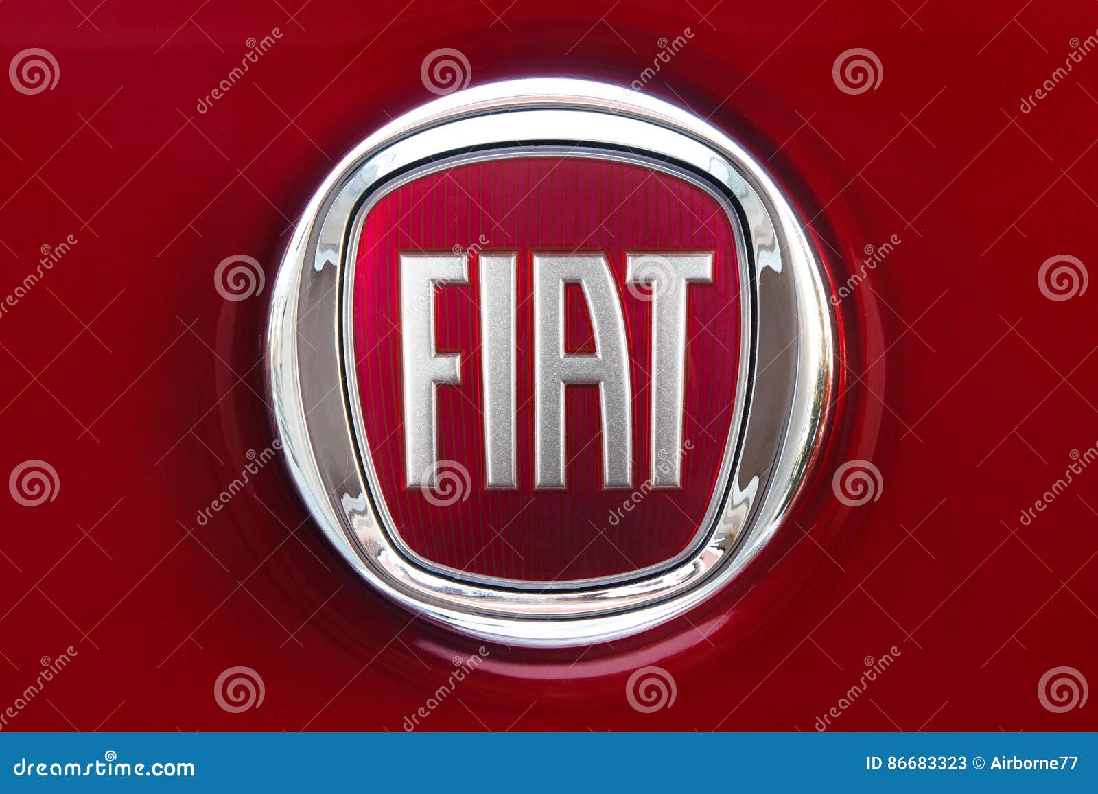 Logotipo novo de Fiat foto de stock editorial. Imagem de emblema - 86683323