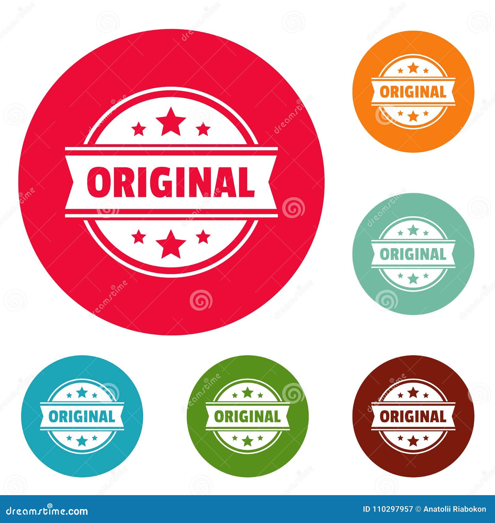 Logotipo Original, Estilo Simples Ilustração do Vetor - Ilustração de ...