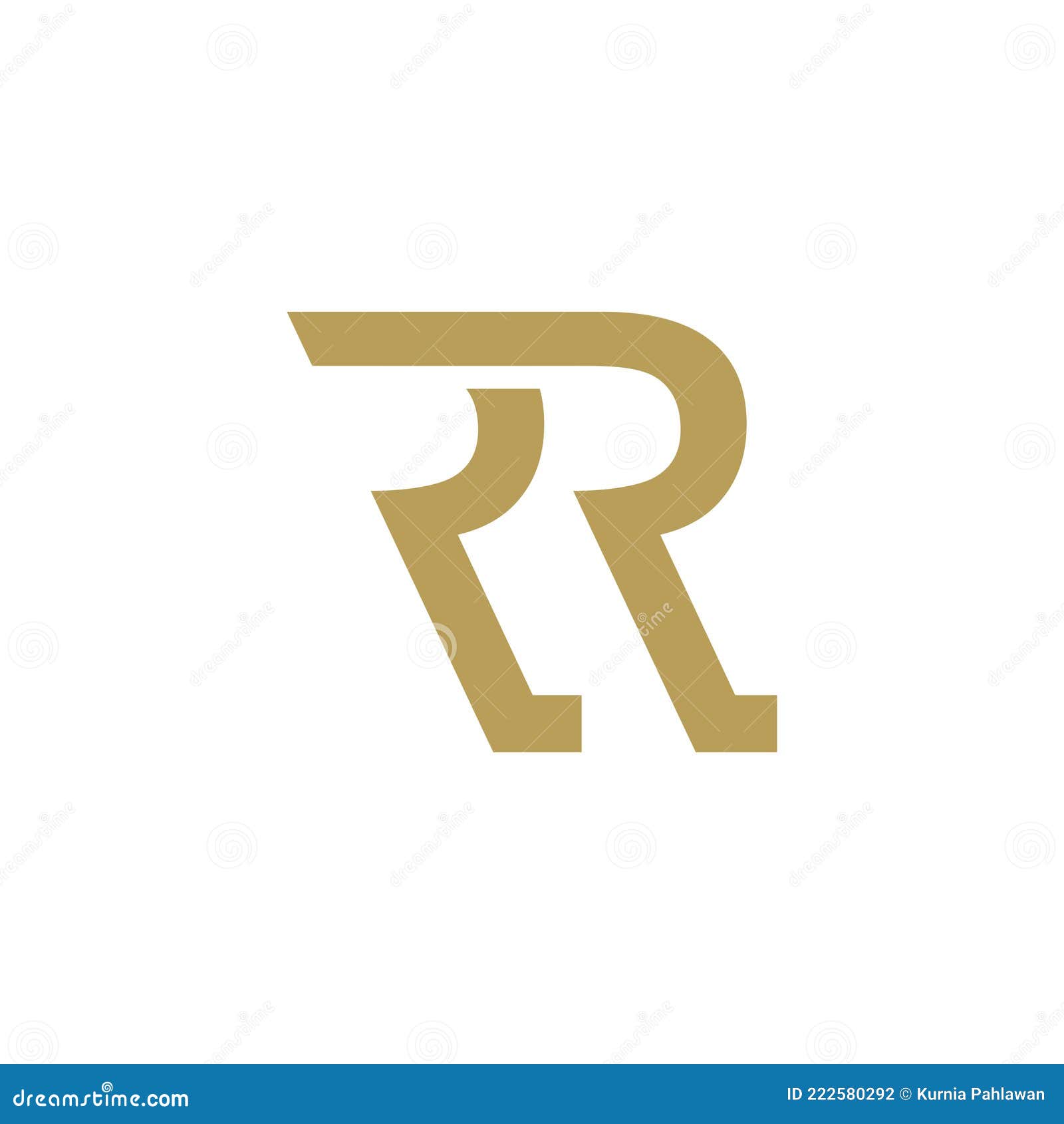 Logotipo Rr Vetor Do Logotipo in Ital Rr Ilustração Stock - Ilustração ...