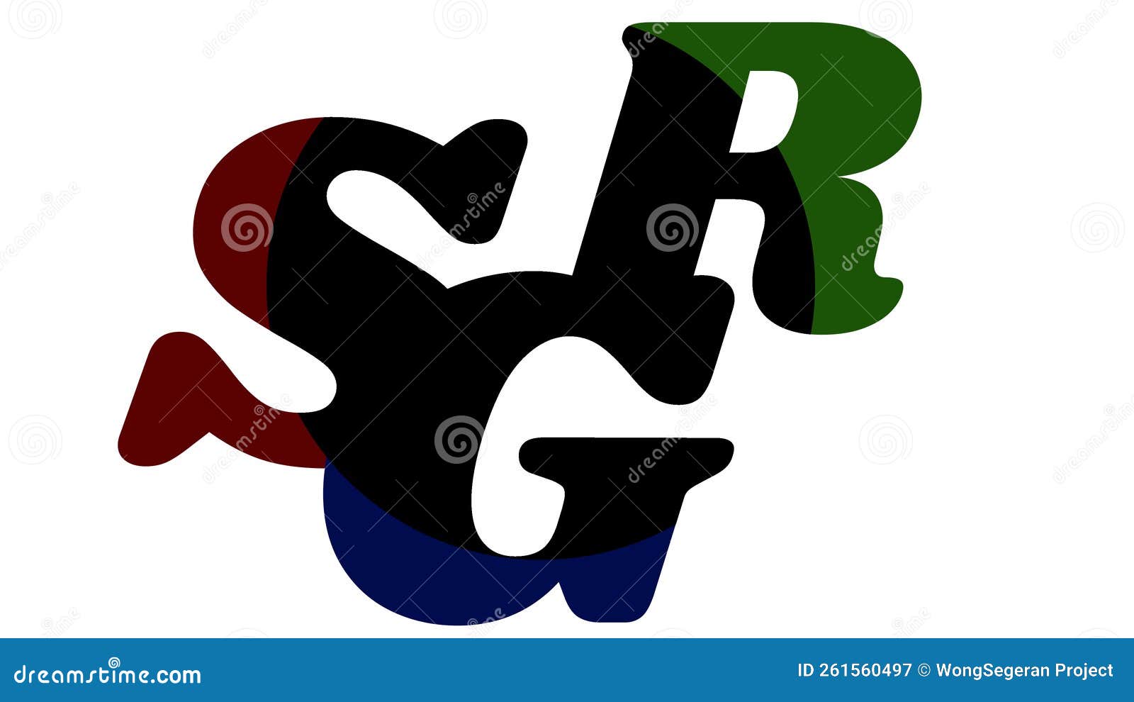 Logotipo sgr ilustração stock. Ilustração de diagrama - 261560497
