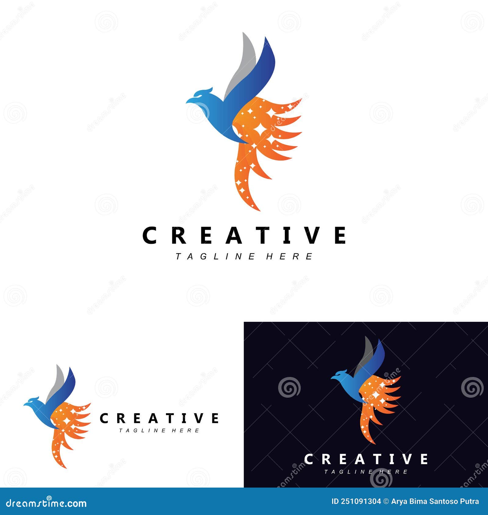 Logotipo Simple Del Vector De Icono De Ave Animal Ilustración del ...