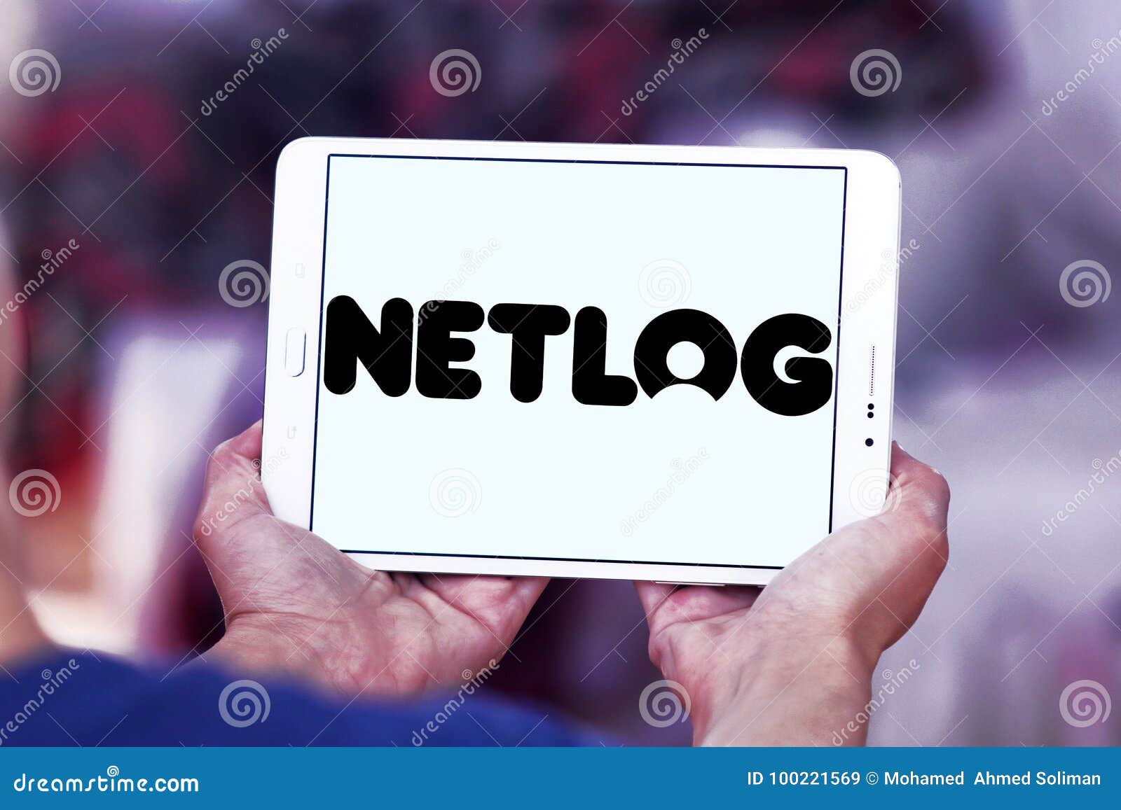 Logotipo Social Del Sitio Web Del Establecimiento De Una Red De Netlog Imagen de archivo ...