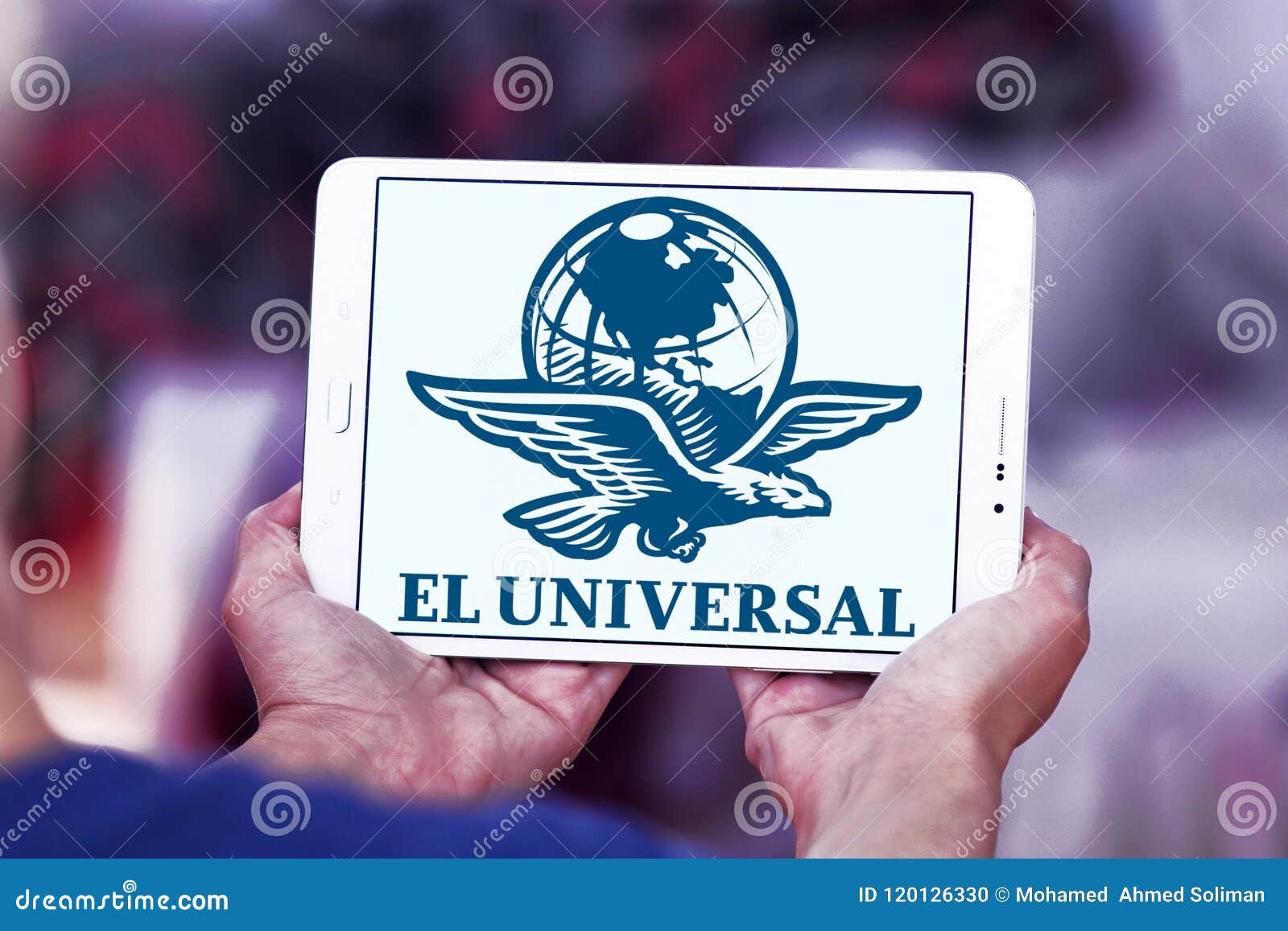 Logotipo Universal Del Periódico Del EL Imagen editorial - Imagen de compartimiento, regional ...