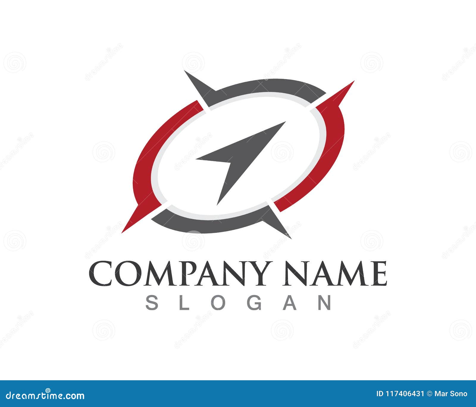 Logotipo Y Símbolos Del Compás Ilustración del Vector - Ilustración de ...