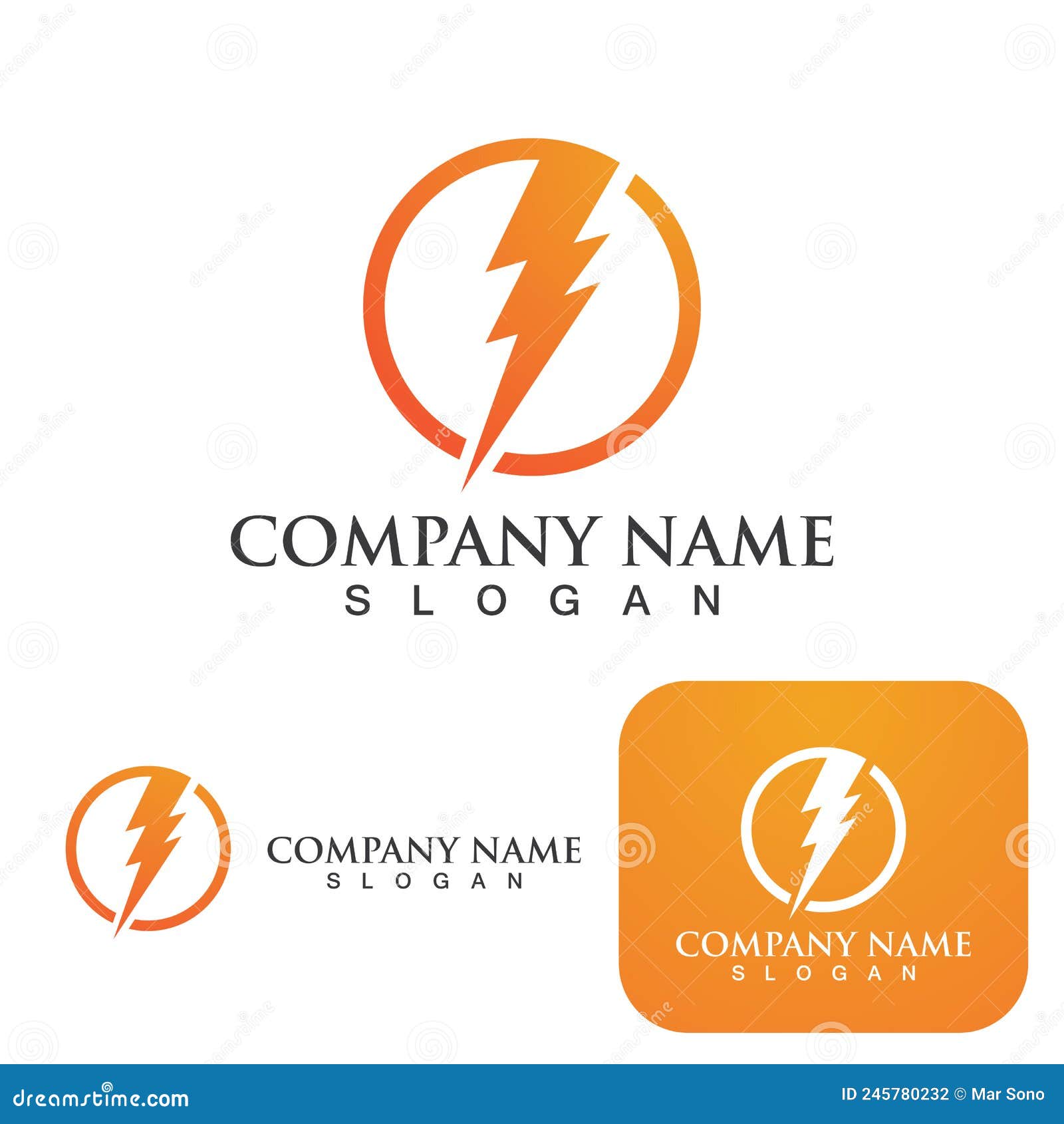 Logotipo Y Vector De Símbolo Del Perno Ilustración del Vector ...