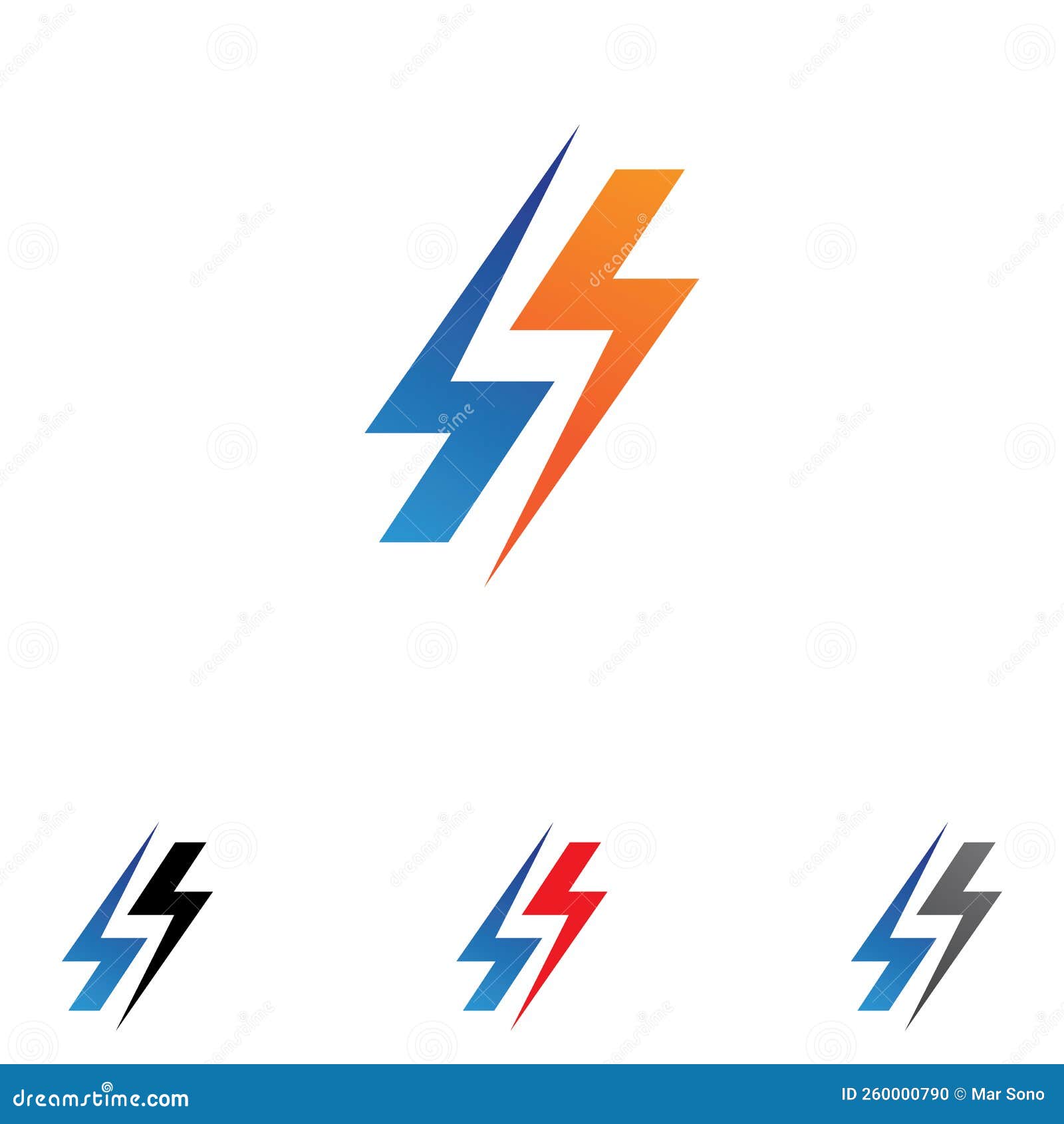 Logotipo Y Vector De Símbolo Del Perno Ilustración del Vector ...