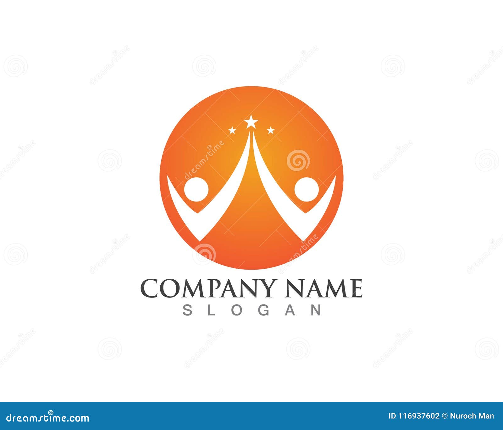 Logotipos Acertados De La Gente Ilustración del Vector - Ilustración de ...