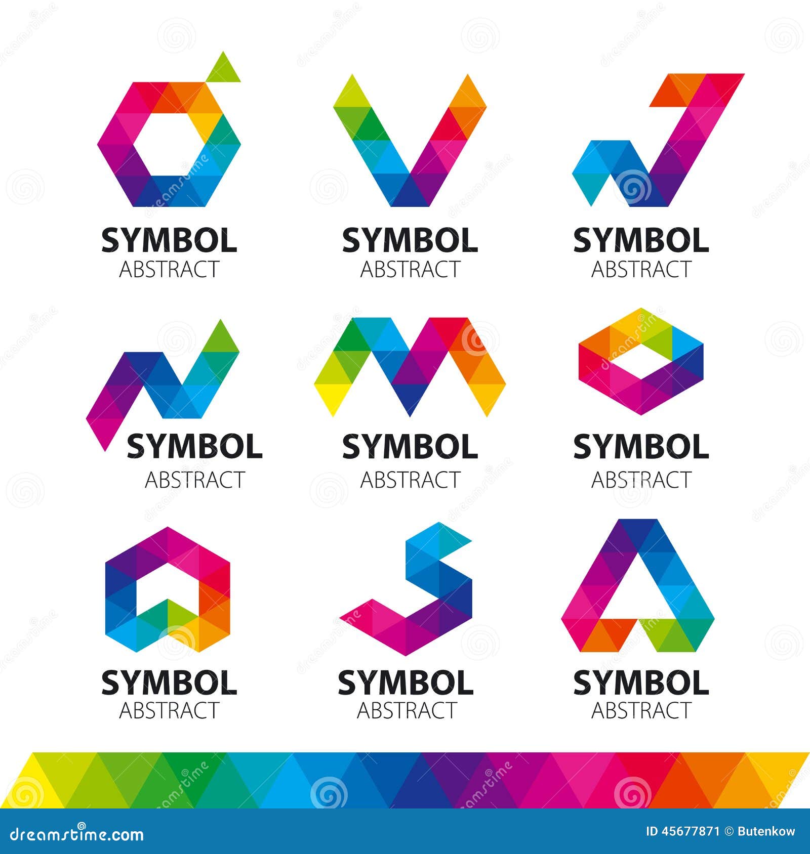 Logotipos Del Vector De Los Módulos Abstractos Ilustración del Vector ...