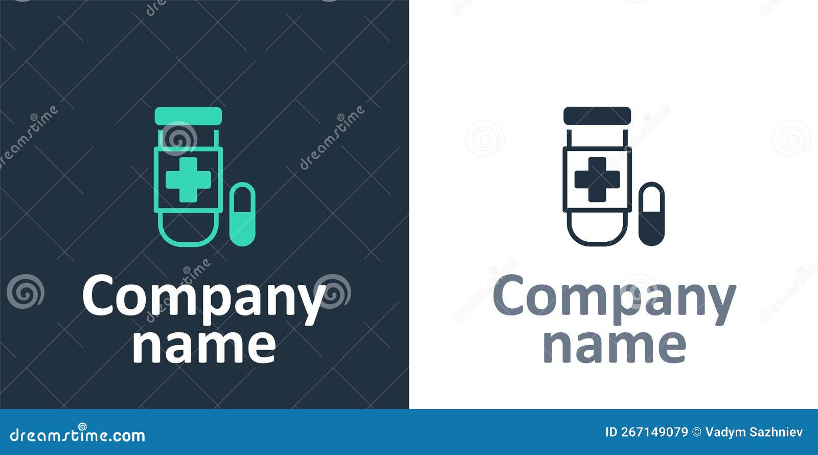 Logotype Antidote Icon Isolated on White Background. Logo Design ...