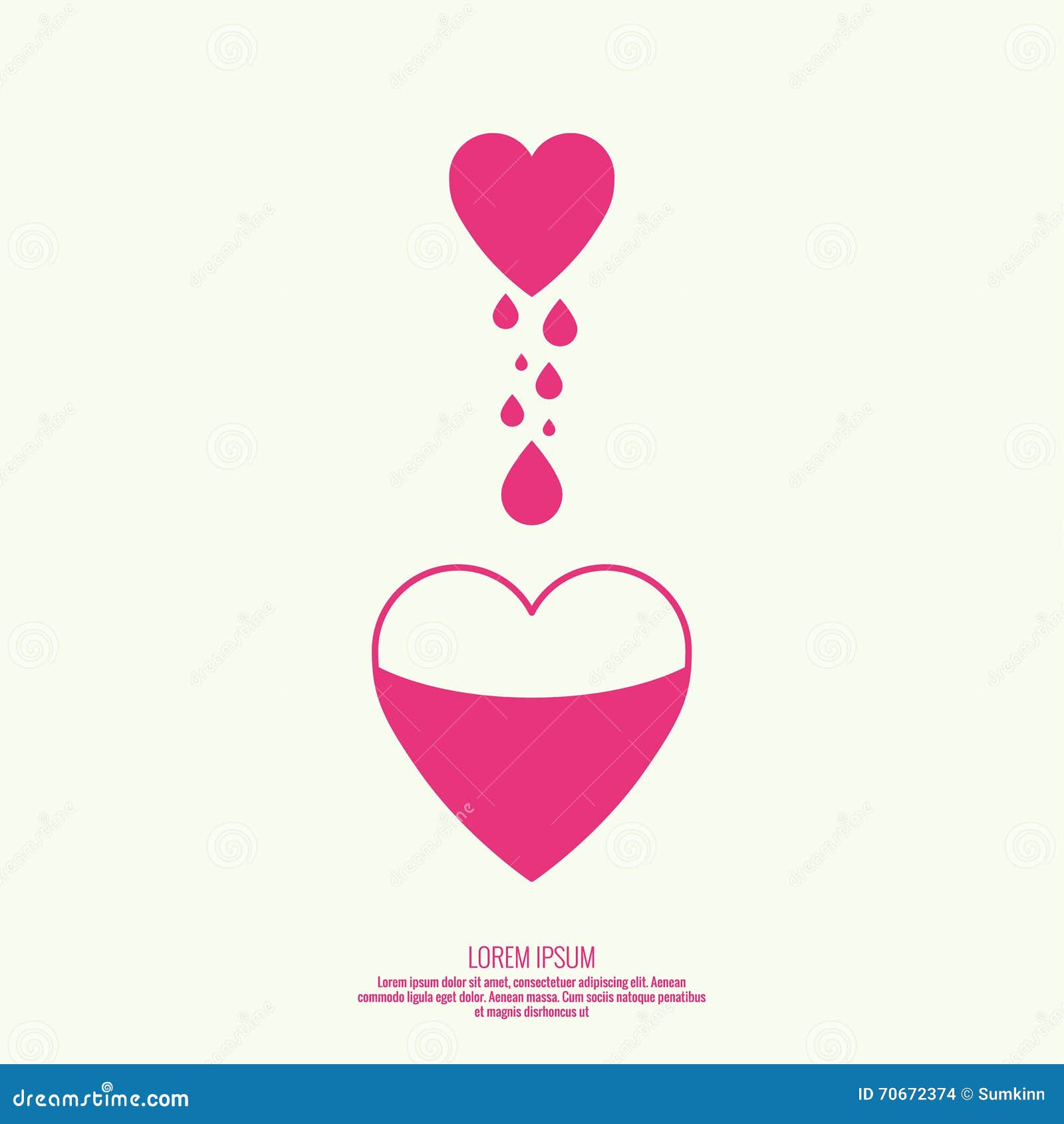 Logotype blood donation stock vector. Illustration of charity - 70672374