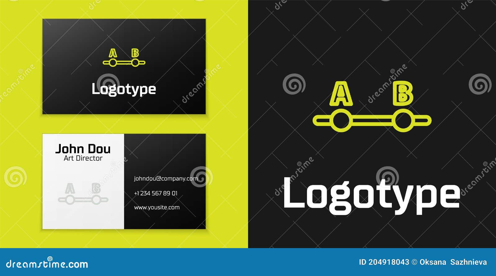Logotype Line Test or Exam Sheet Icon Isolated on Black Background ...