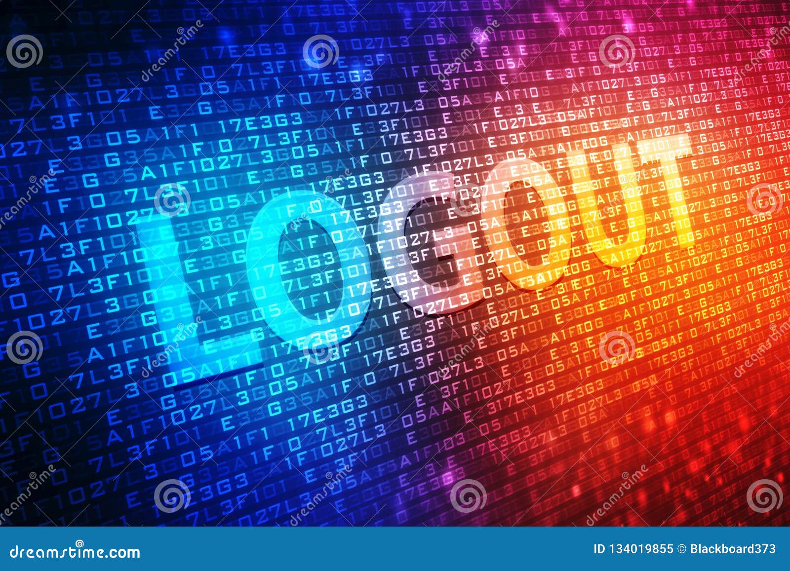 Logout Digital Screen, Technology Background Royalty-Free Stock Photo ...