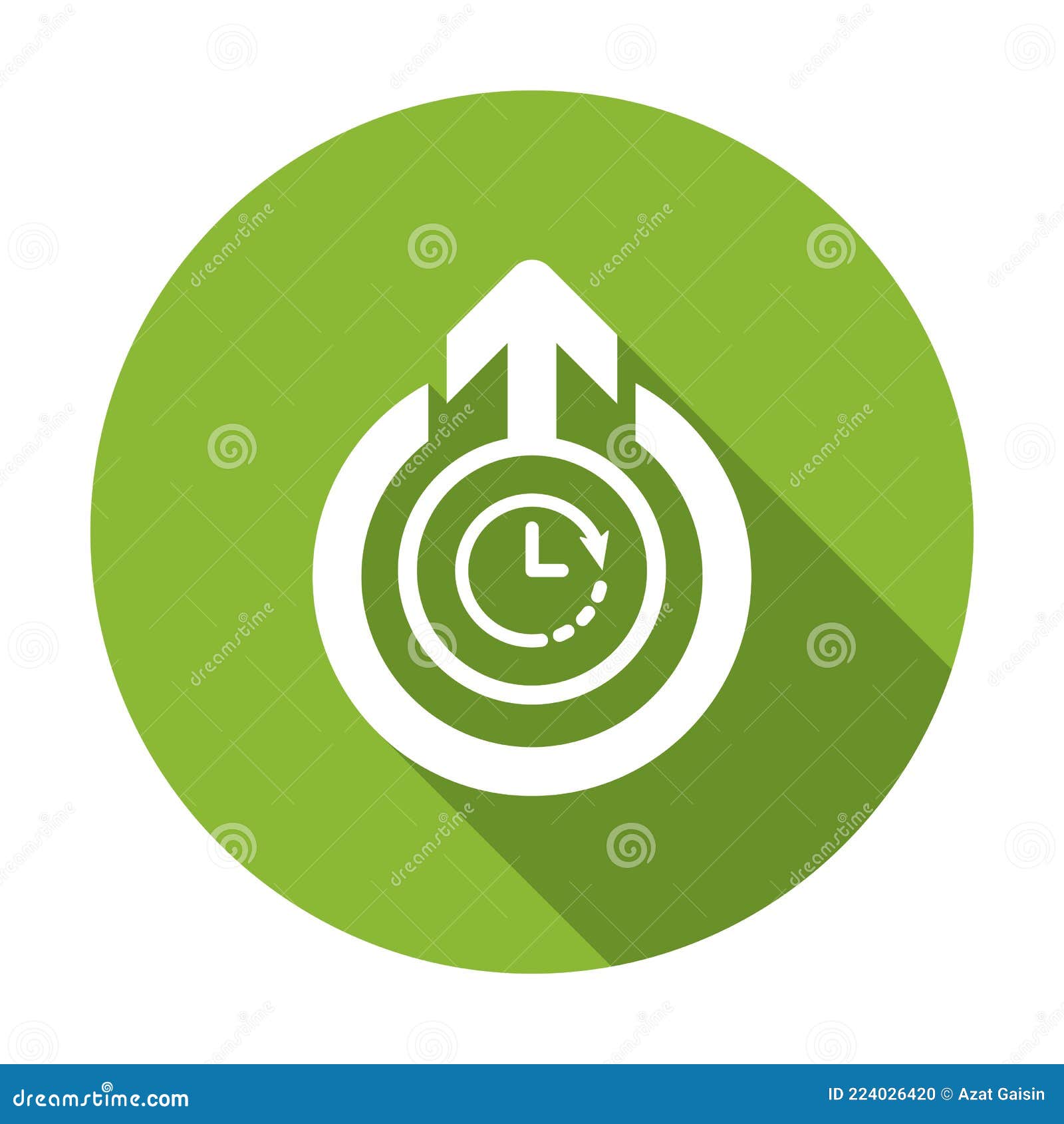 Logout Icon, Signs Icon with Clock Sign. Logout Icon and Countdown ...