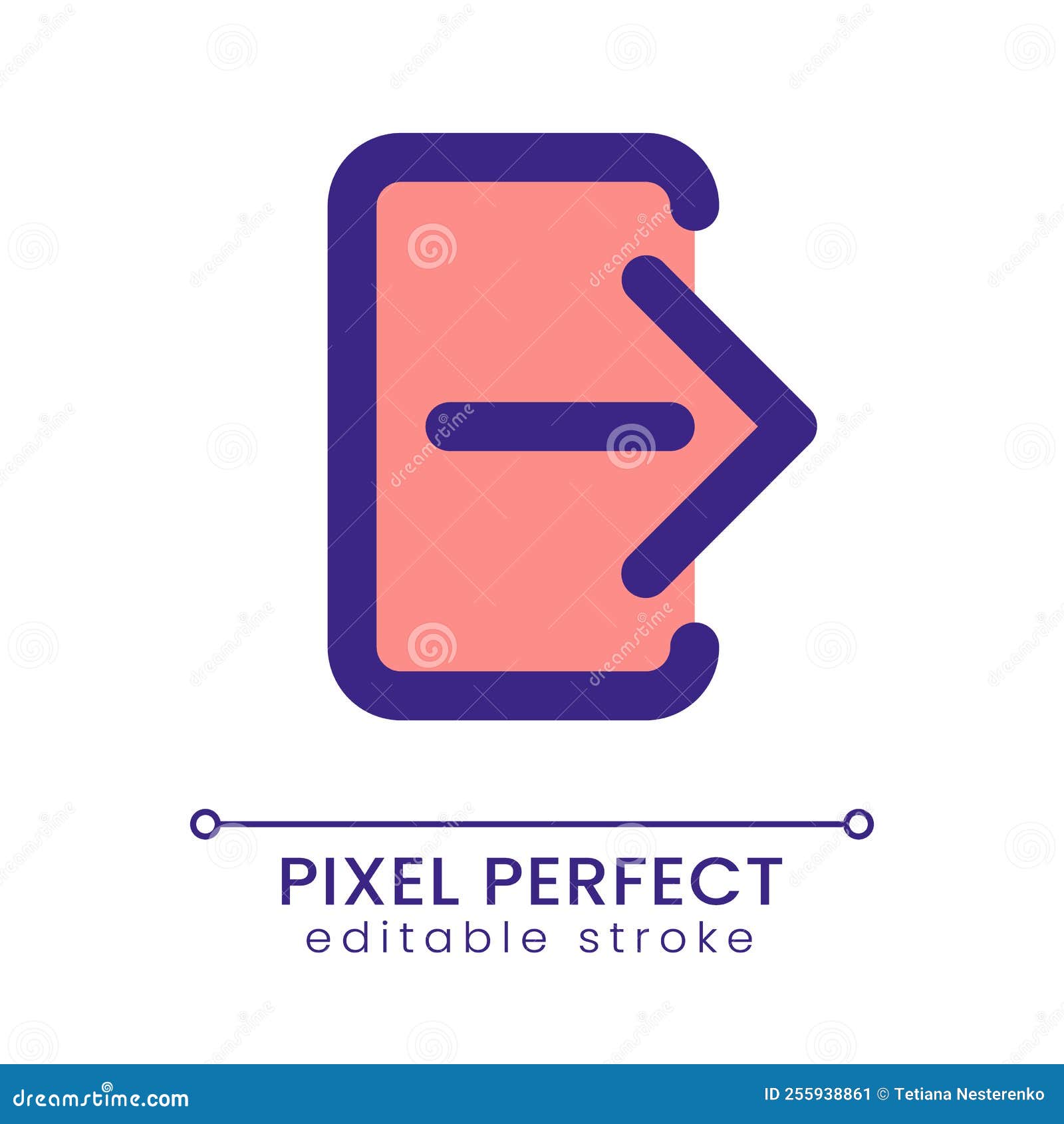 Logout Pixel Perfect RGB Color Ui Icon Stock Illustration ... Logout Pixel Perfect RGB Color Ui Icon Stock Illustration ...