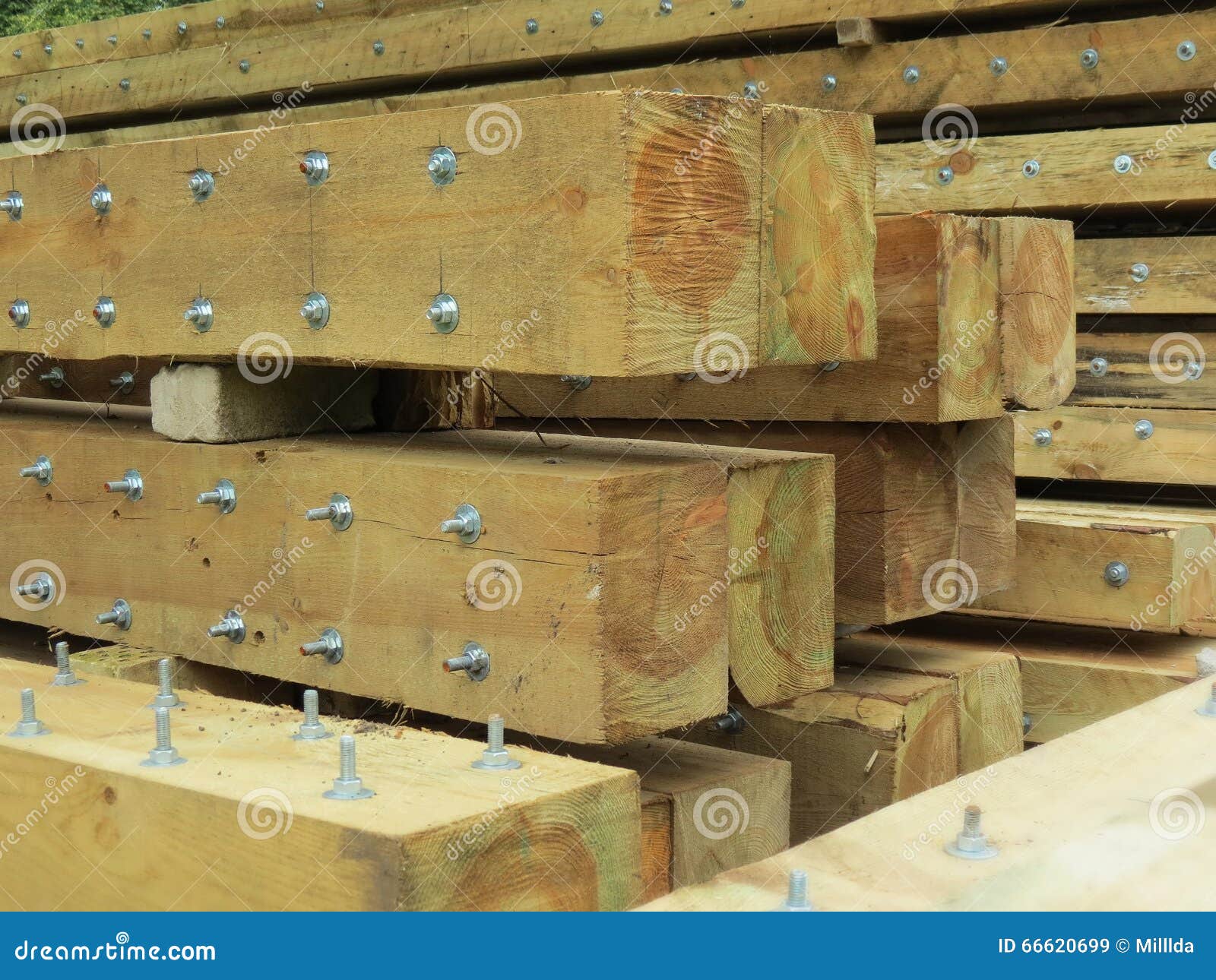Logs for building home stock image. Image of logs, view - 66620699