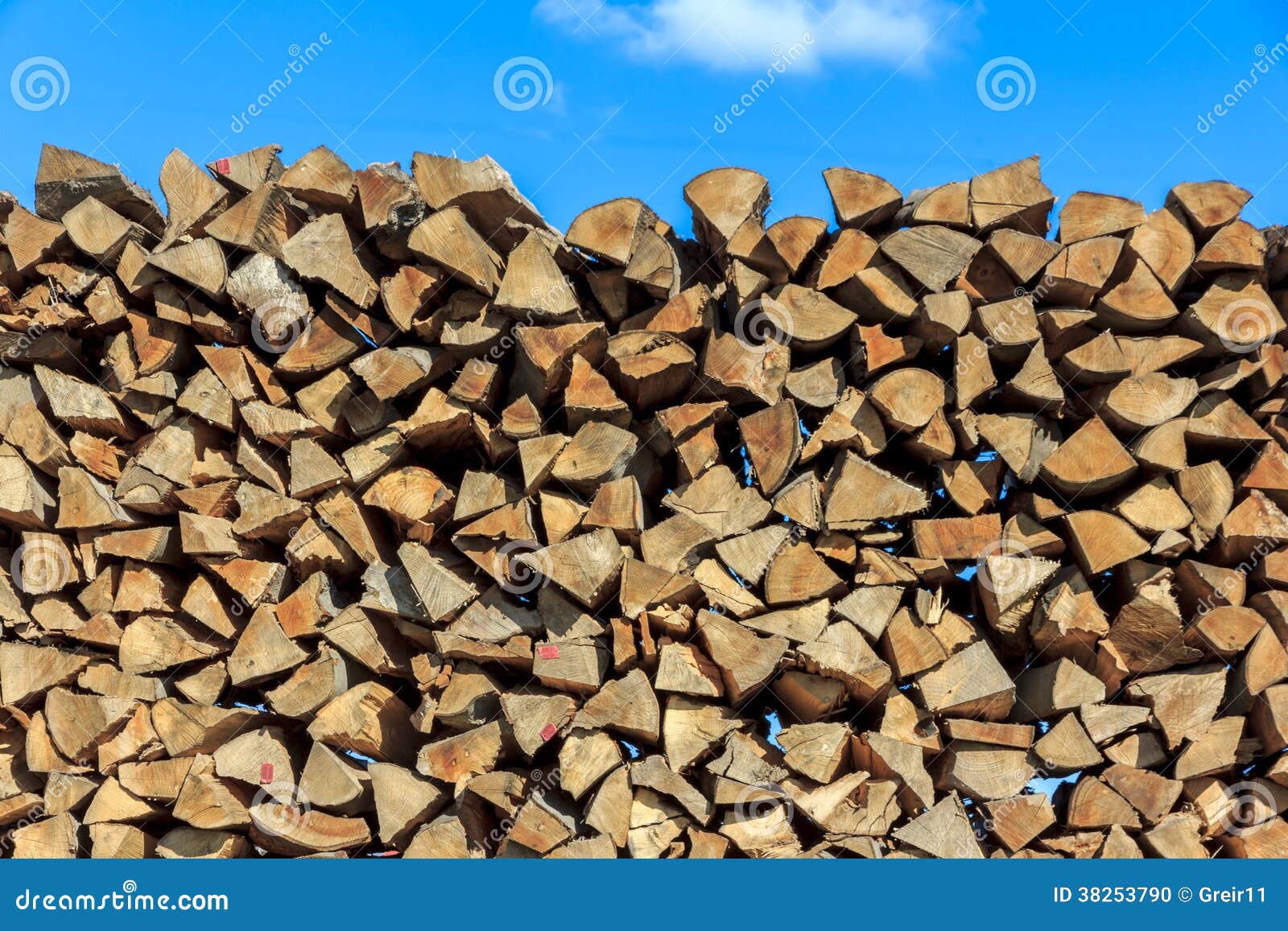 Logs of Wood Piled Together in Lumber-mill Stock Photo - Image of ...