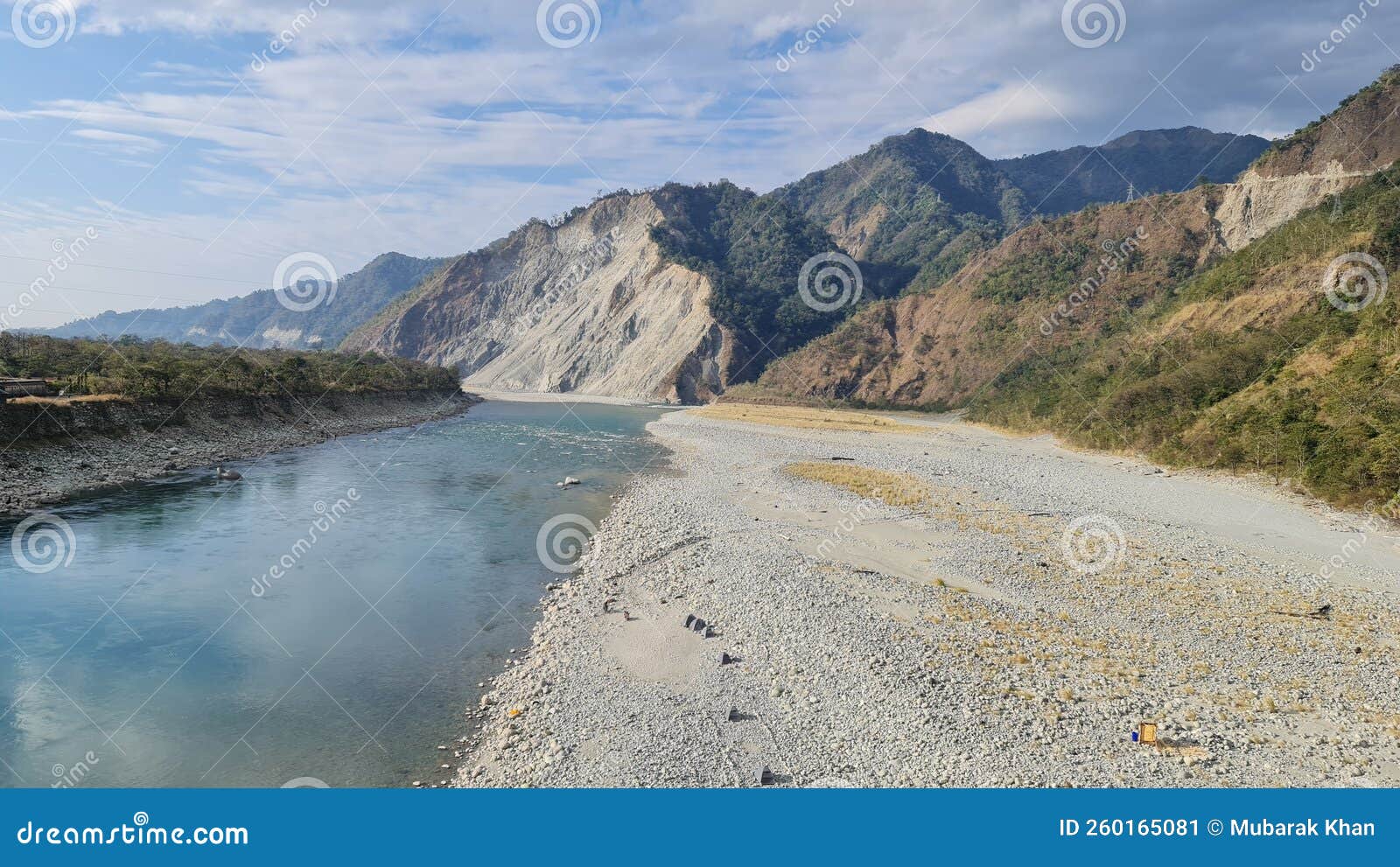 Lohit River in Arunachal Pradesh Stock Image - Image of hill, indian ...
