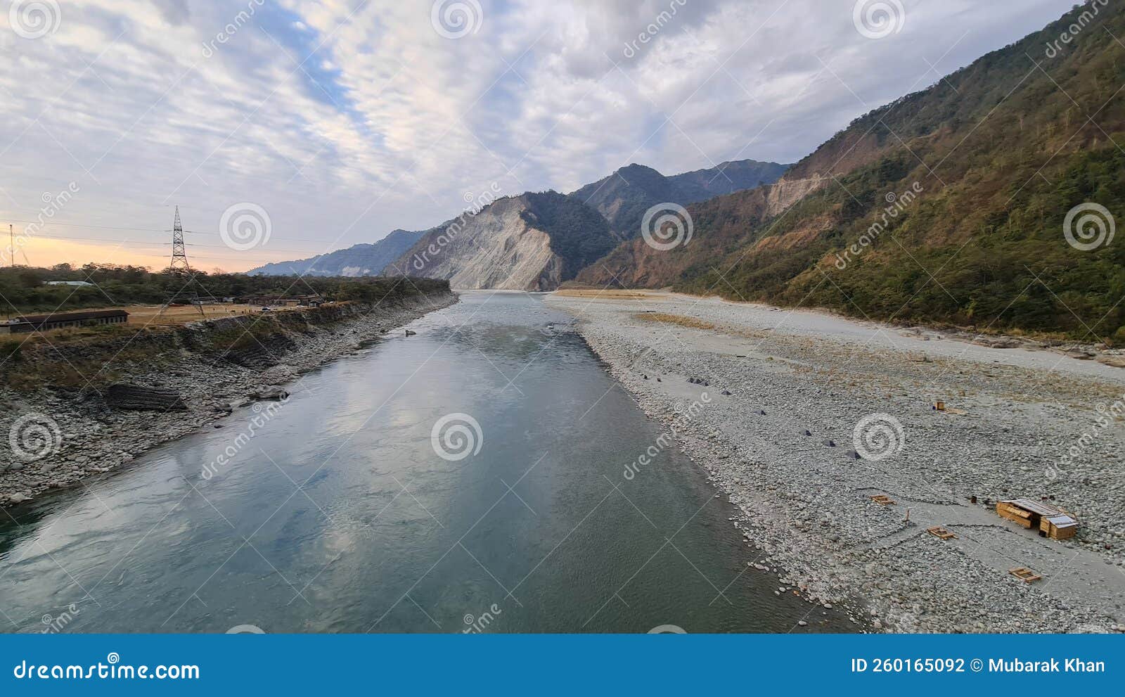 Lohit River in Arunachal Pradesh Stock Photo - Image of background ...