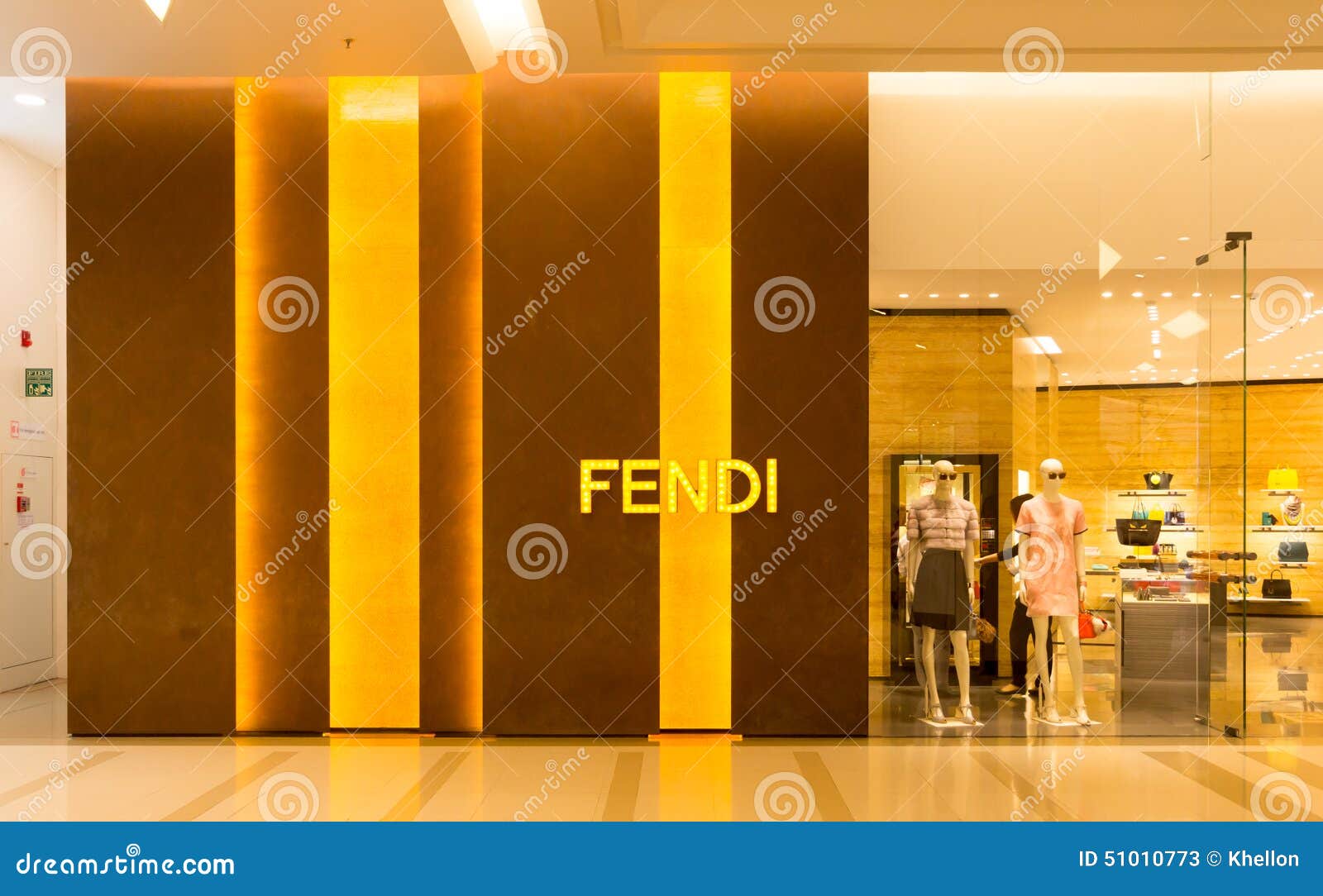 Loja de Fendi foto de stock editorial. Imagem de forma - 51010773