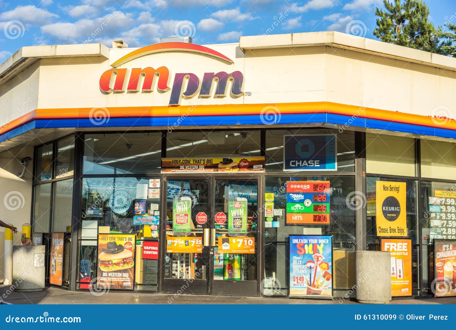 Loja do am PM imagem de stock editorial. Imagem de conveniência - 61310099