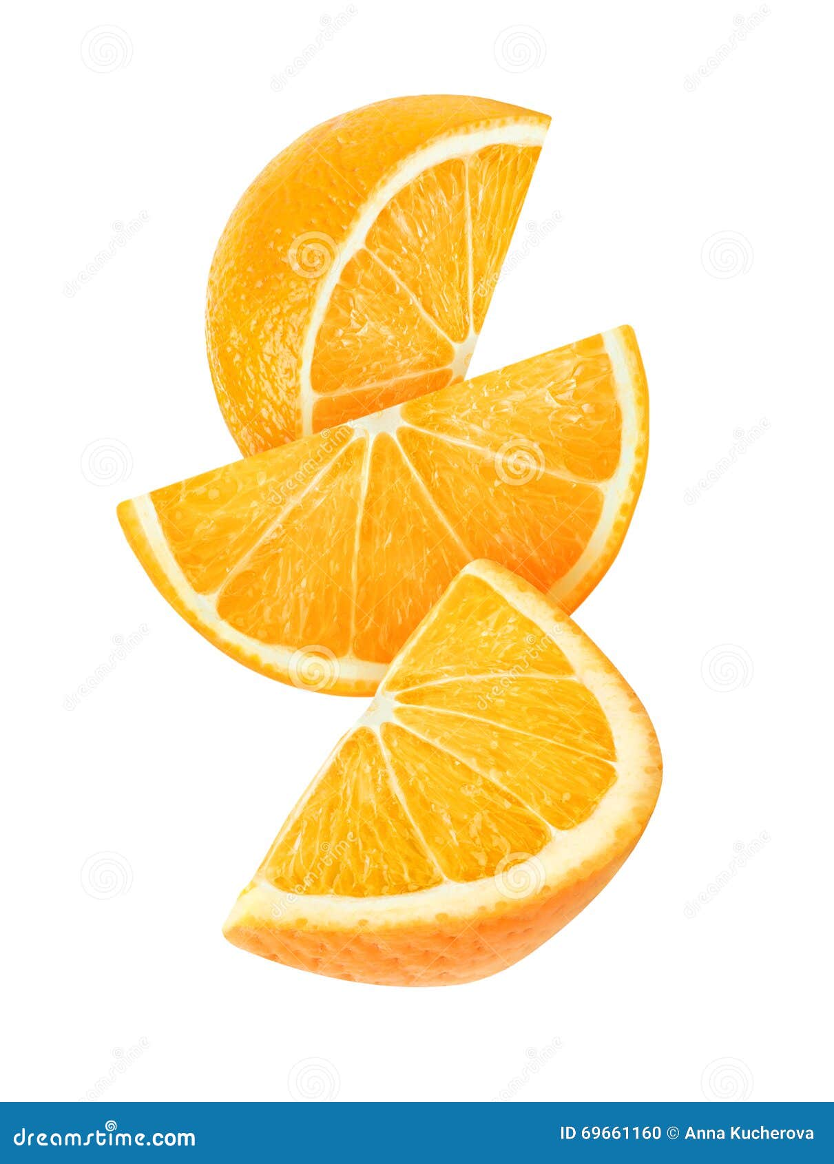 Lokalisierte Fallende Scheiben Der Orange Stockfoto - Bild von orange ...