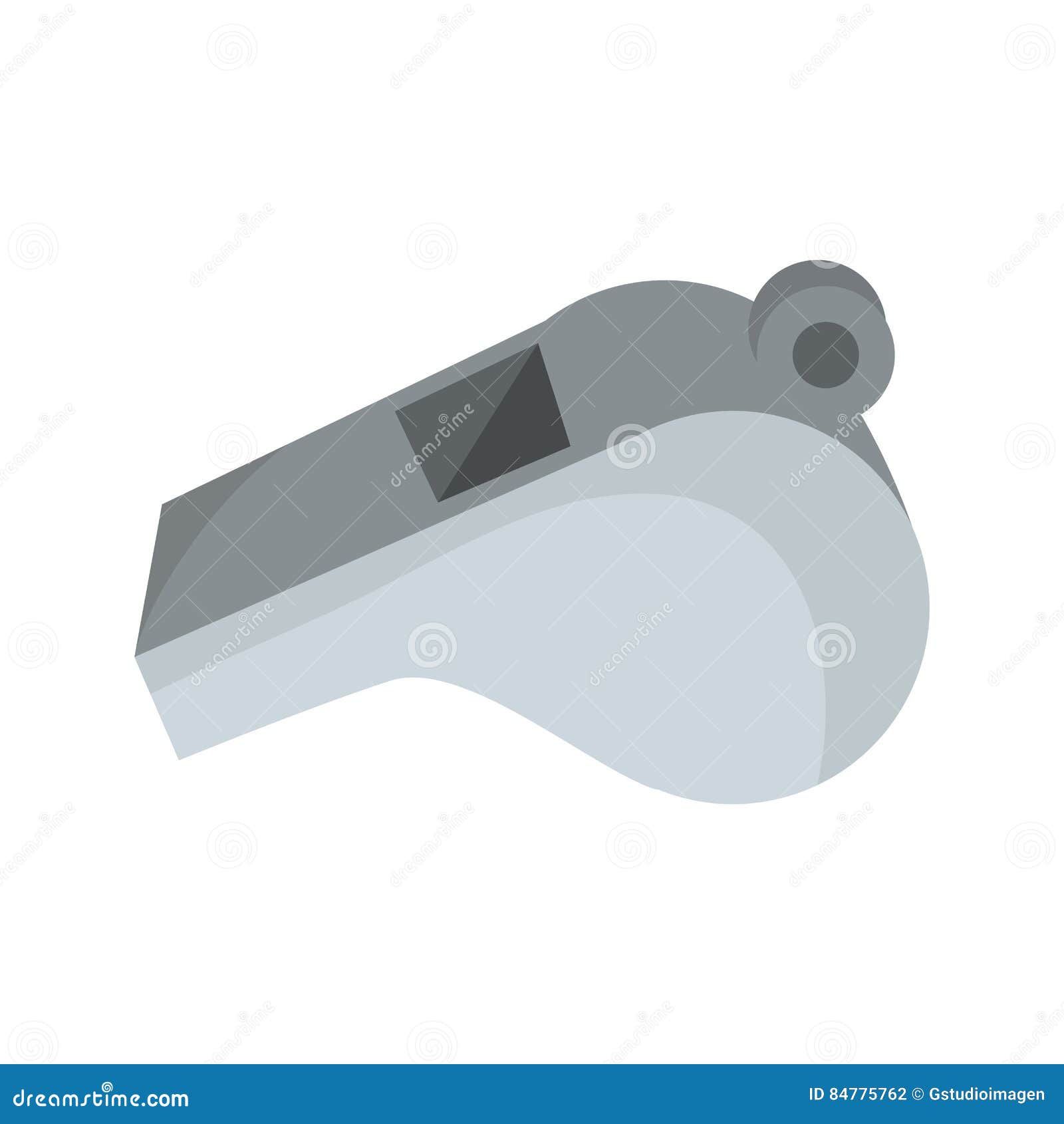 Lokalisierte Ikone Der Pfeife Referent Stock Abbildung - Illustration ...