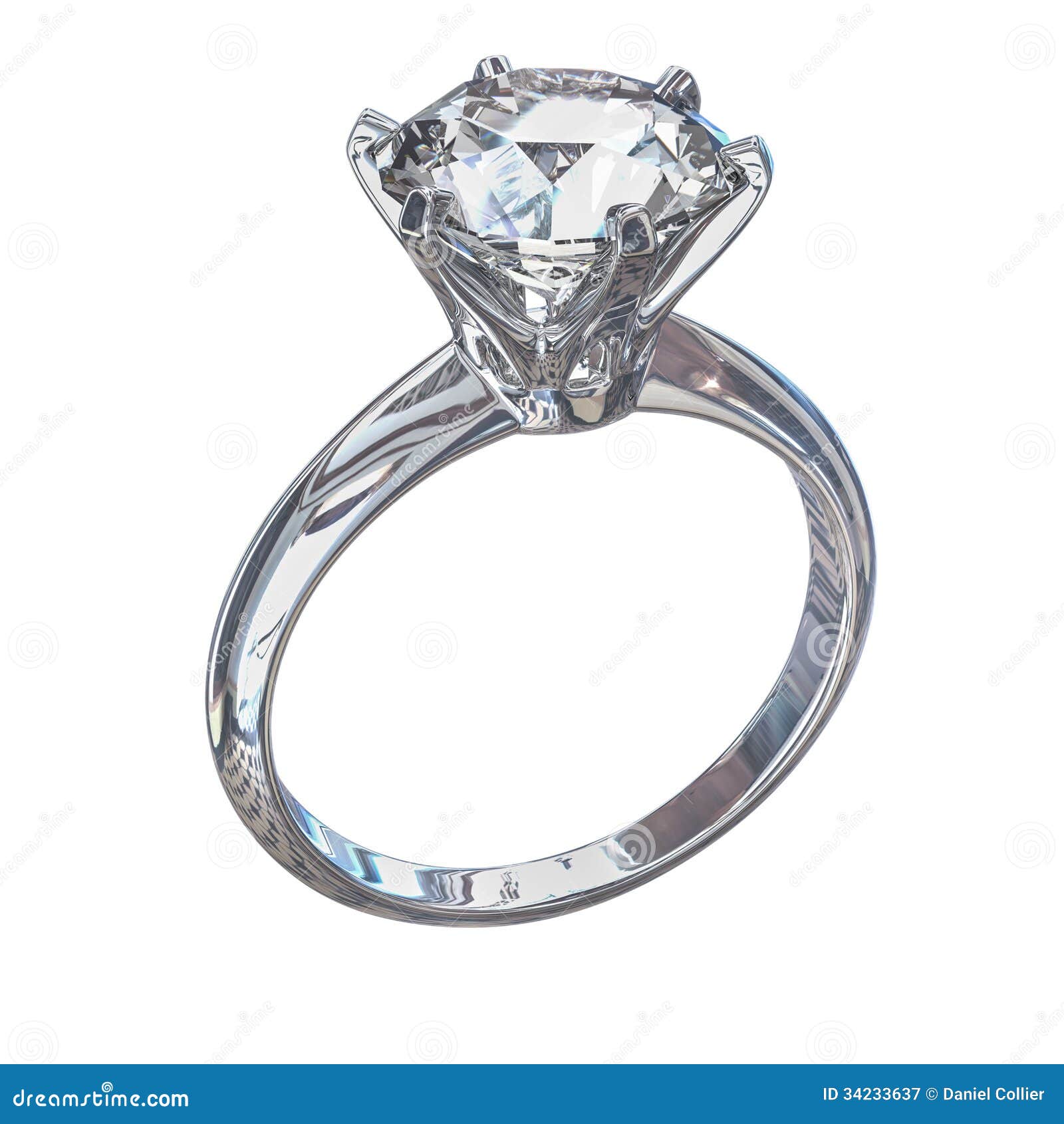 Lokalisierter Diamond Ring Illustration Stock Abbildung - Illustration ...
