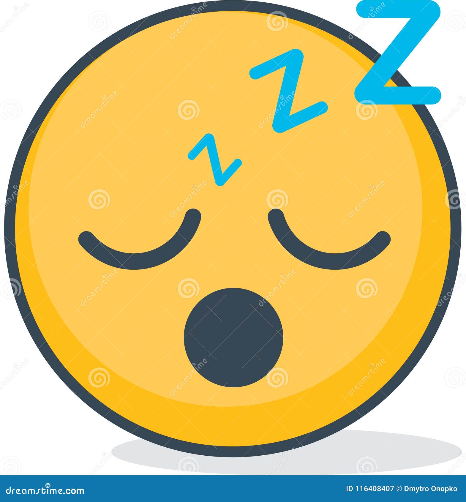 Schlafen Emoticon Stock Illustrationen, Vektors, & Klipart – (1,678 ...