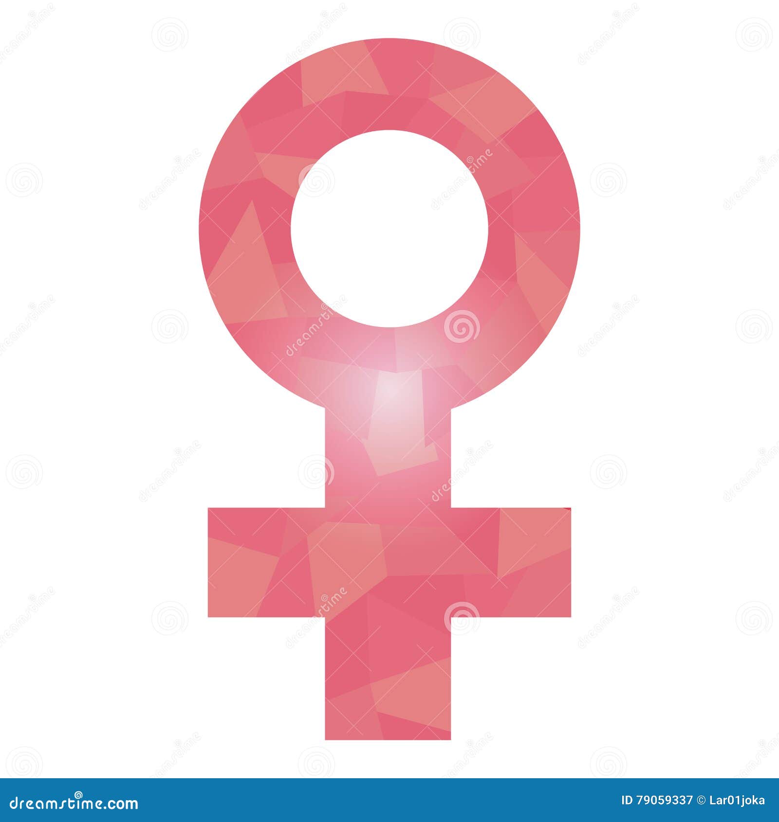 Lokalisiertes Frauensymbol stock abbildung. Illustration von sexuell ...