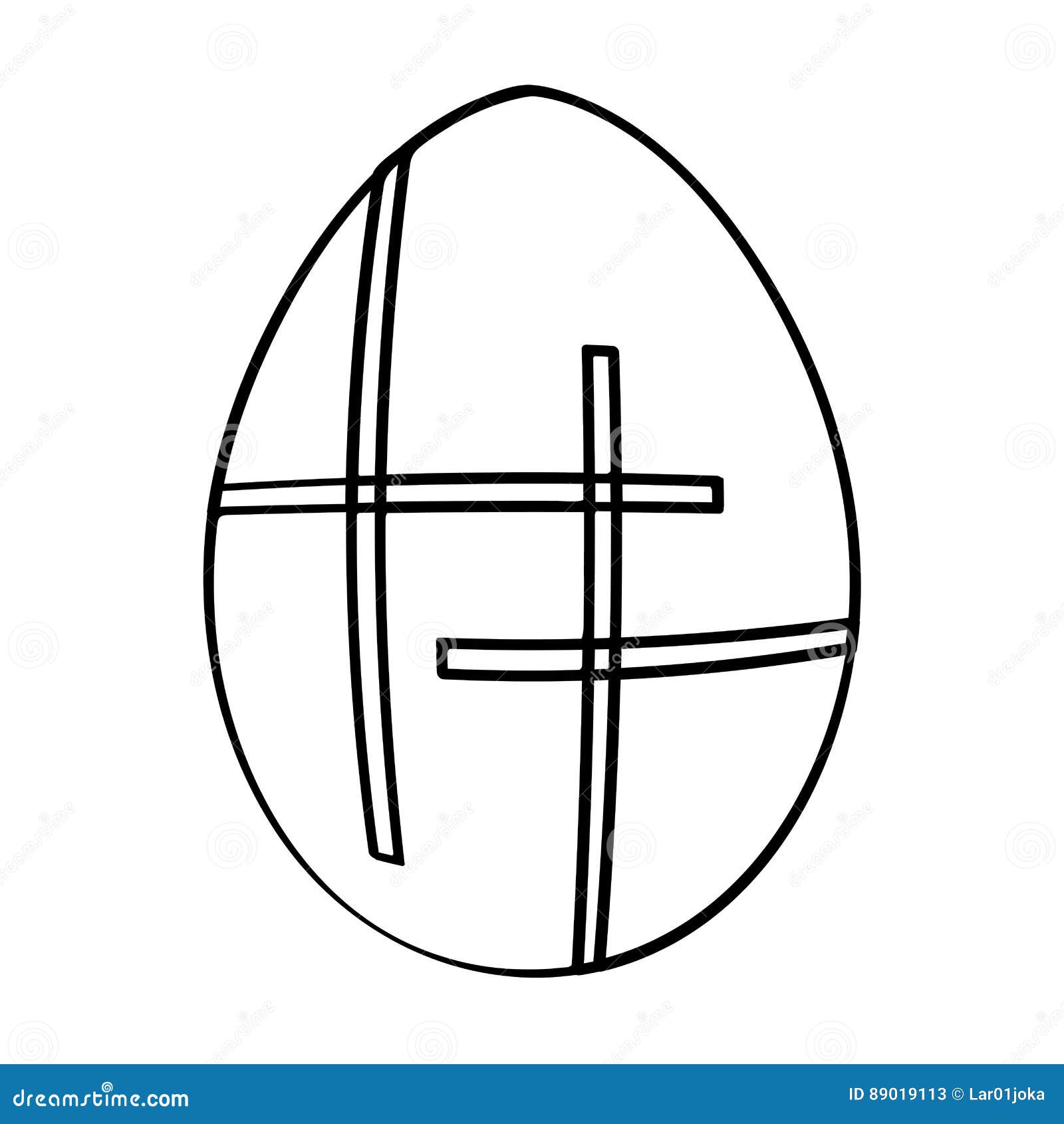 Lokalisiertes Osterei vektor abbildung. Illustration von feiertag ...