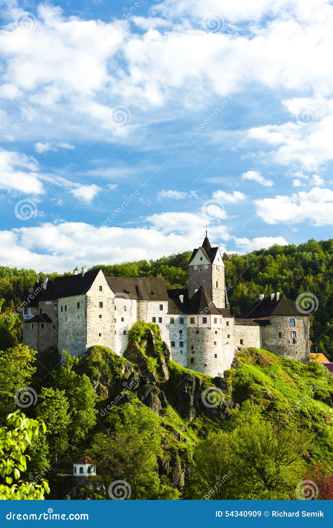 Loket Castle stock image. Image of world, landmark, outdoors - 54340909