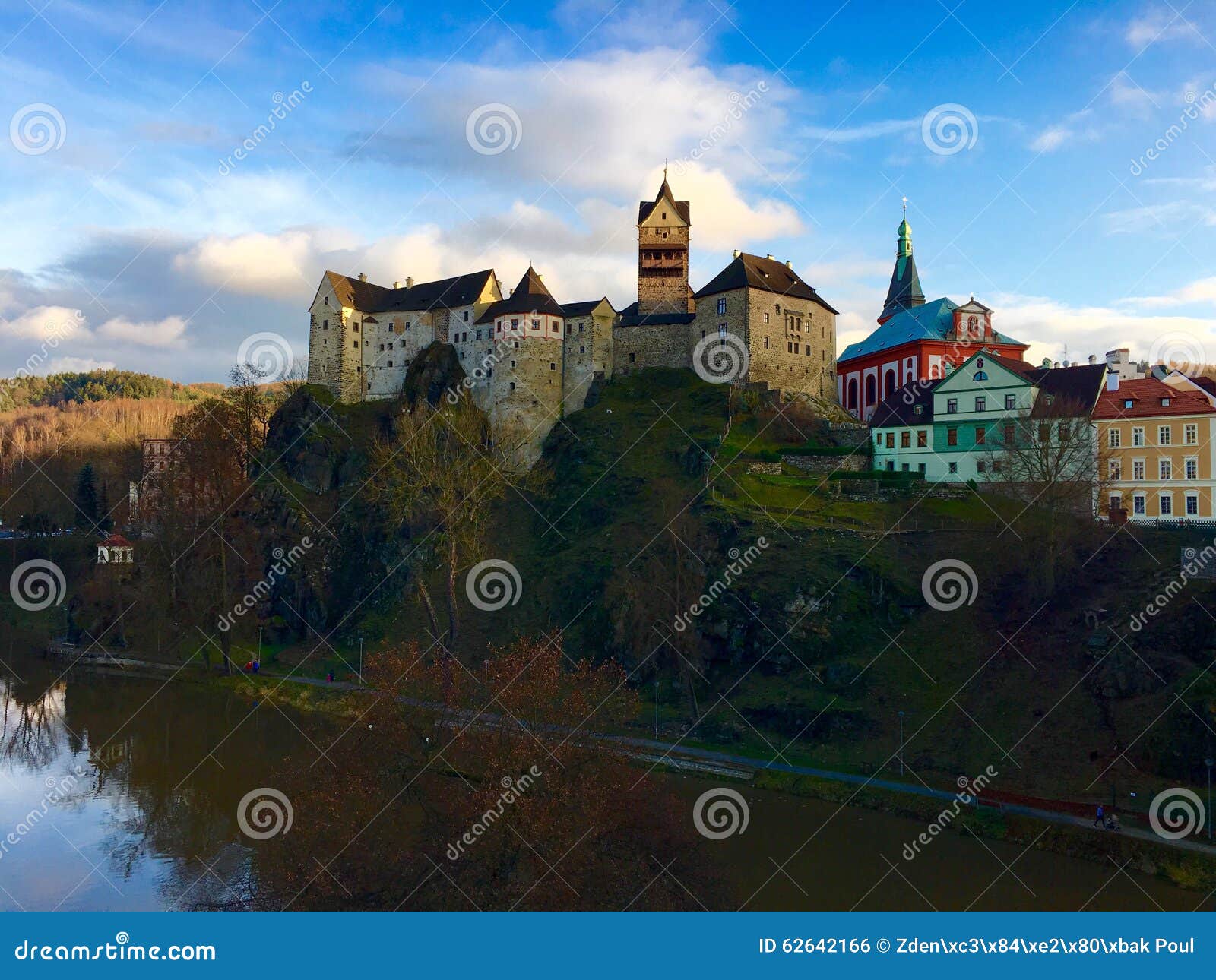 Loket castle stock photo. Image of trip, loket, castle - 62642166