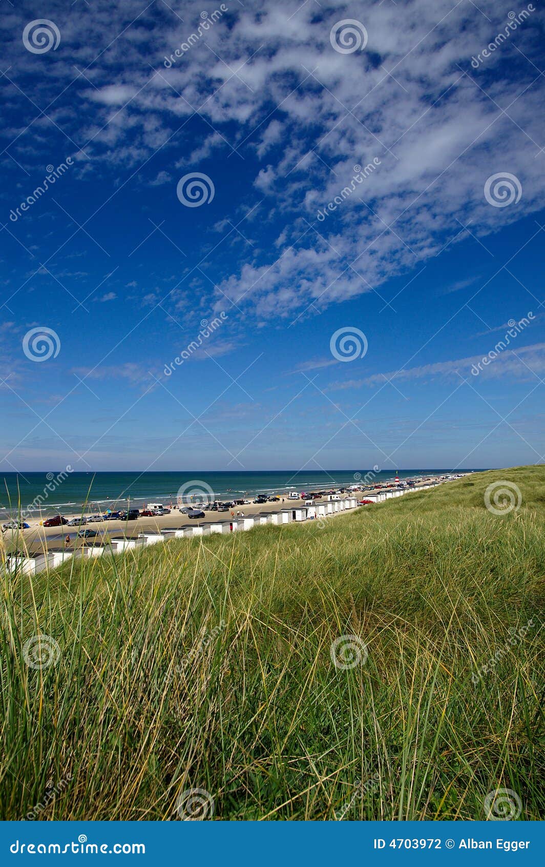 Lokkenbeach stock photo. Image of sommerhus, vendsyssel - 4703972