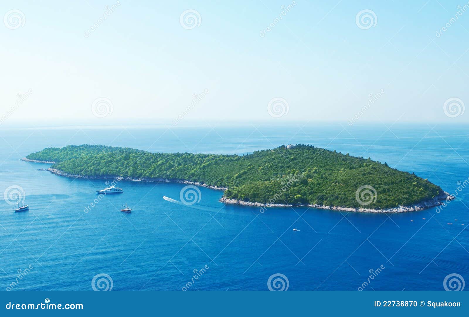 Lokrum Island - Dubrovnik, Croatia Stock Photo - Image of european ...