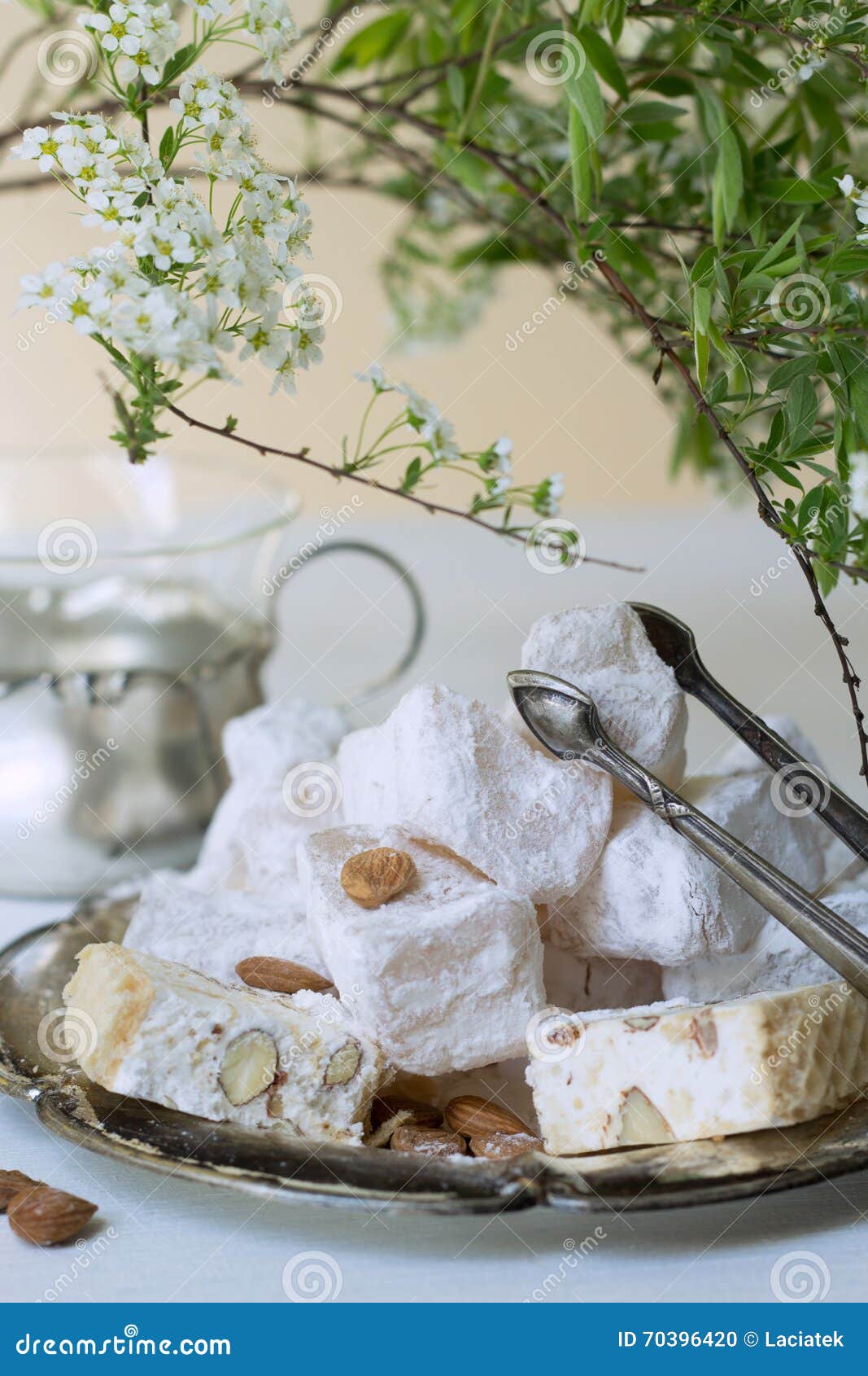 Lokum E Nougat - Dolci Turchi Fotografia Stock - Immagine di misto ...