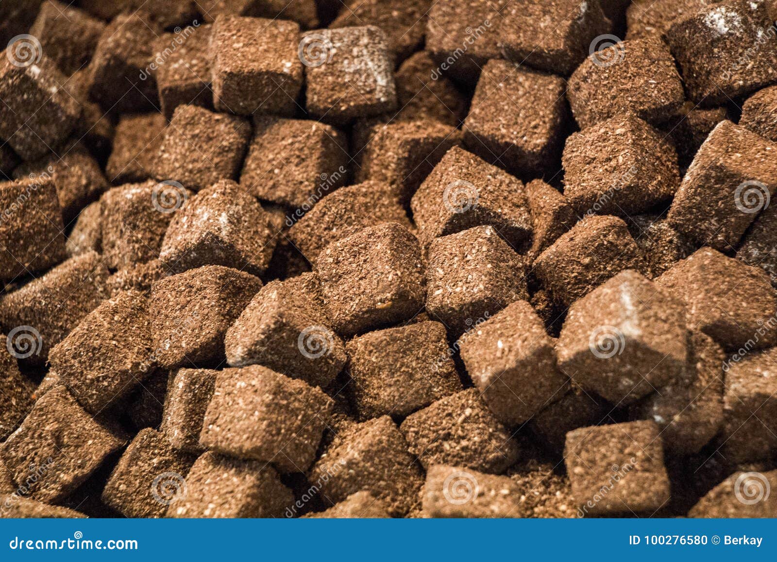 Lokum Tradicional Del Rahat Del Placer Turco Foto de archivo - Imagen ...