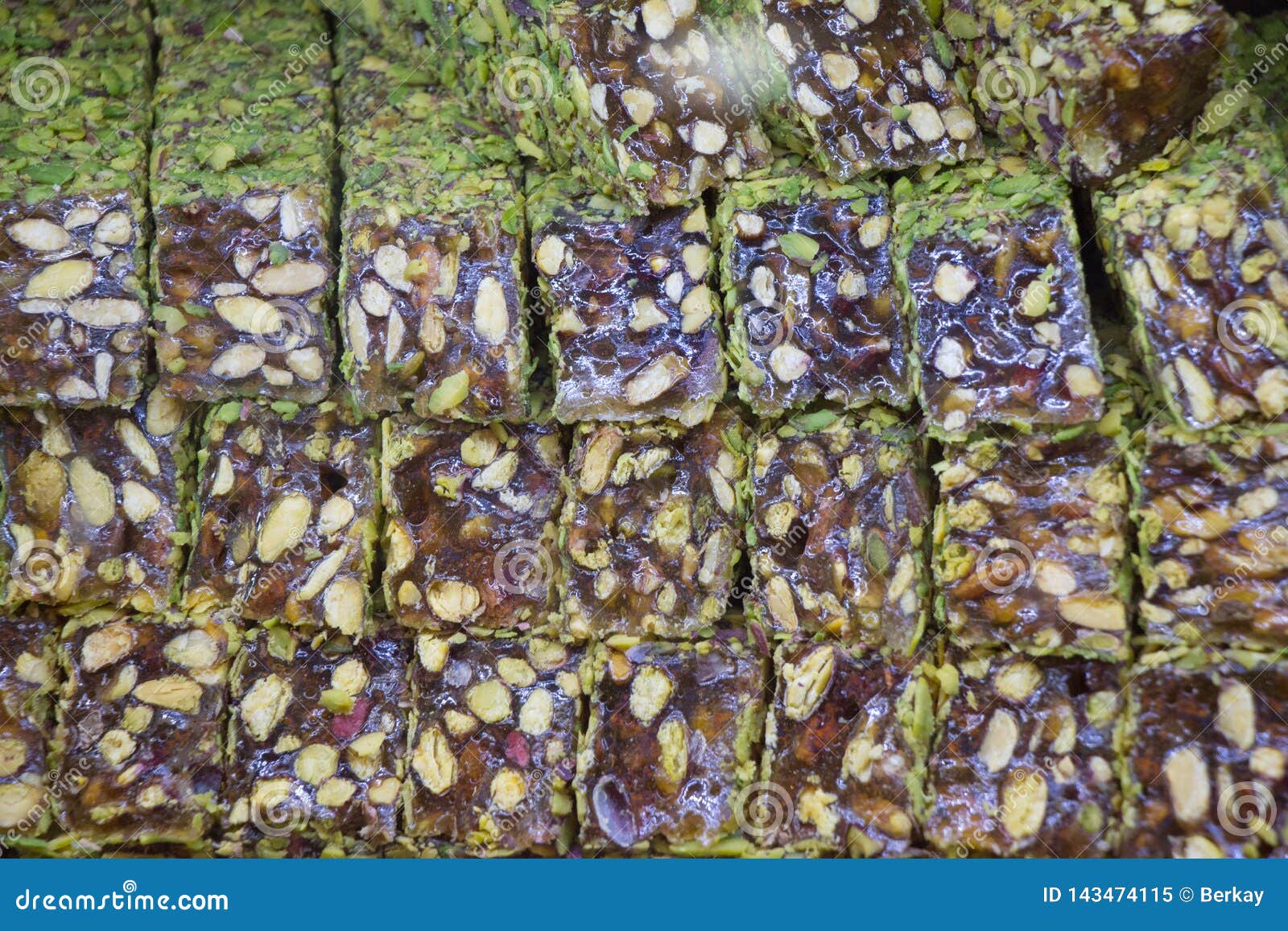 Lokum Tradicional Do Rahat Do Loukoum Imagem de Stock - Imagem de doce ...