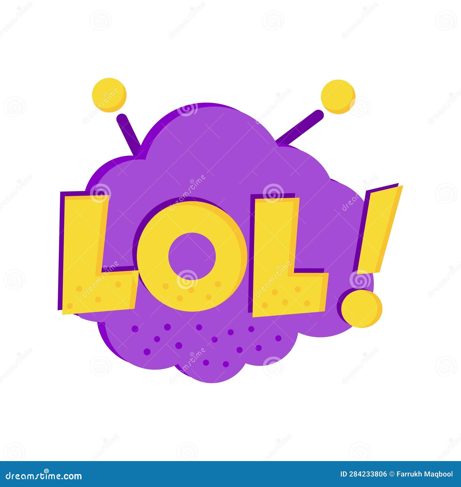 Lol Icon Icon Image. stock vector. Illustration of design - 284233806