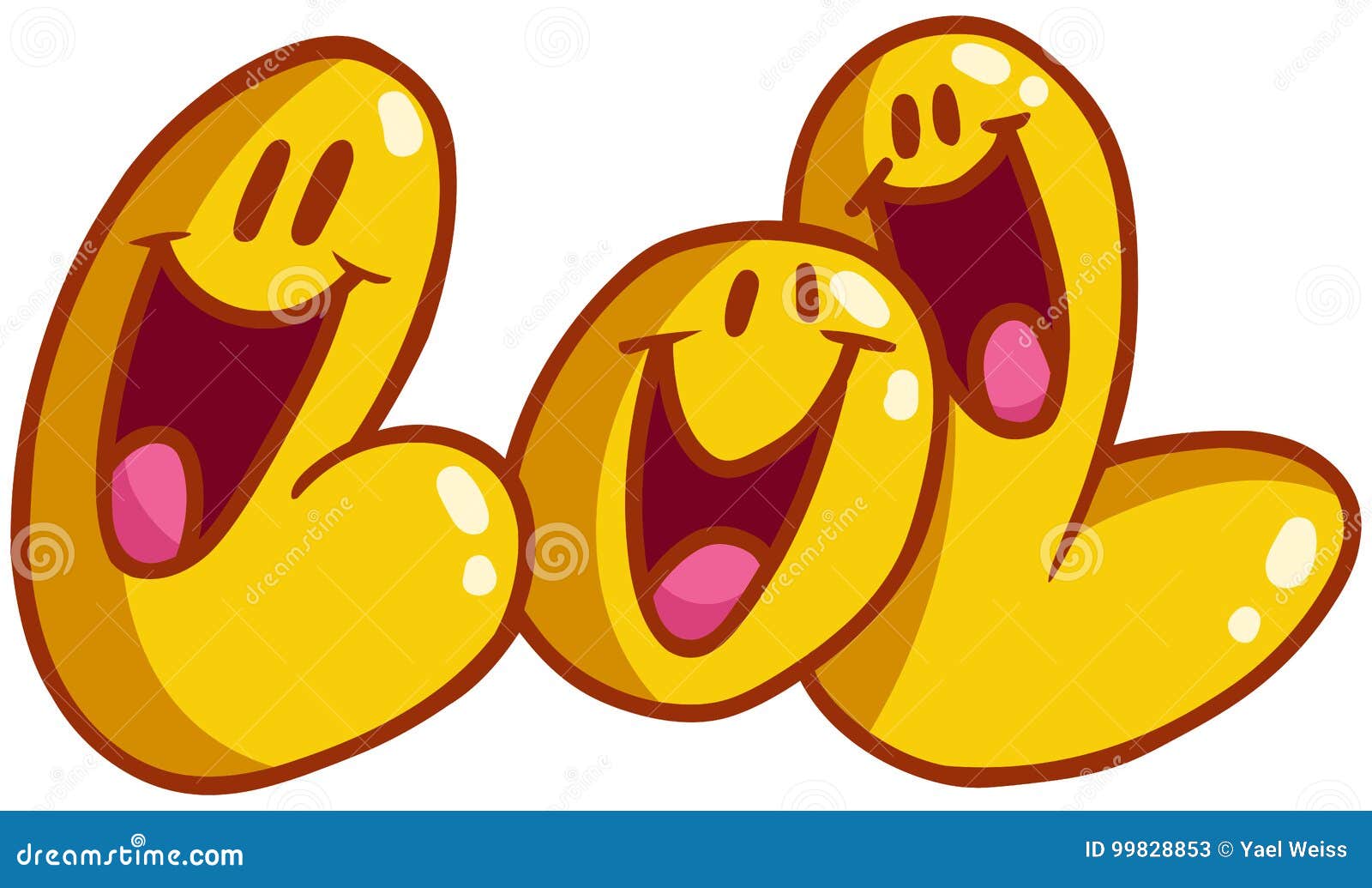 Lol-Wort vektor abbildung. Illustration von ikone, gekritzel - 99828853