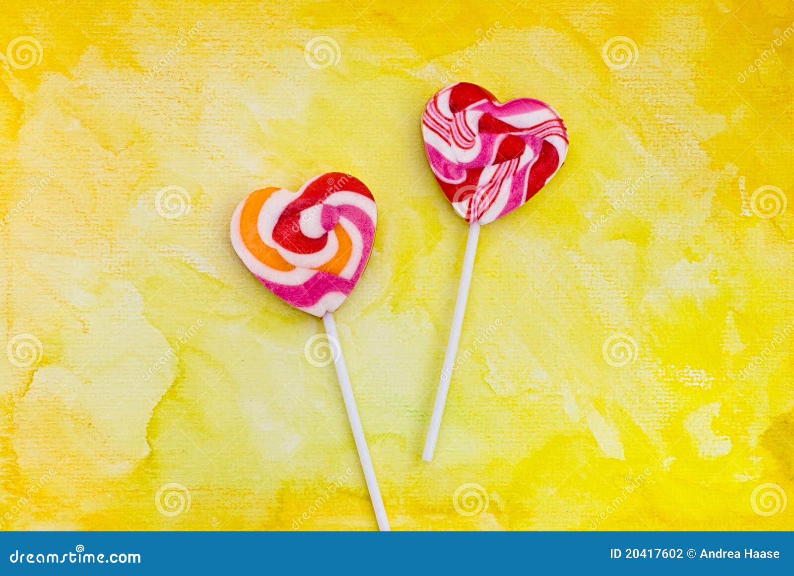 Lollipop En Forma De Corazón Foto de archivo - Imagen de dulce, formado ...