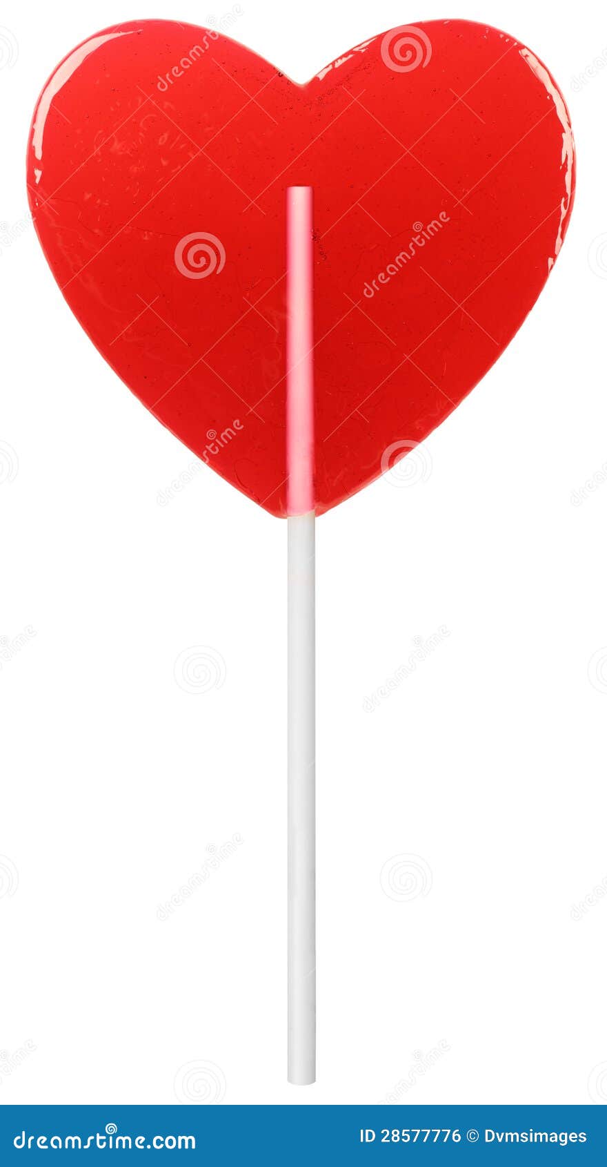 Lollipop En Forma De Corazón Rojo Foto de archivo - Imagen de brillante ...