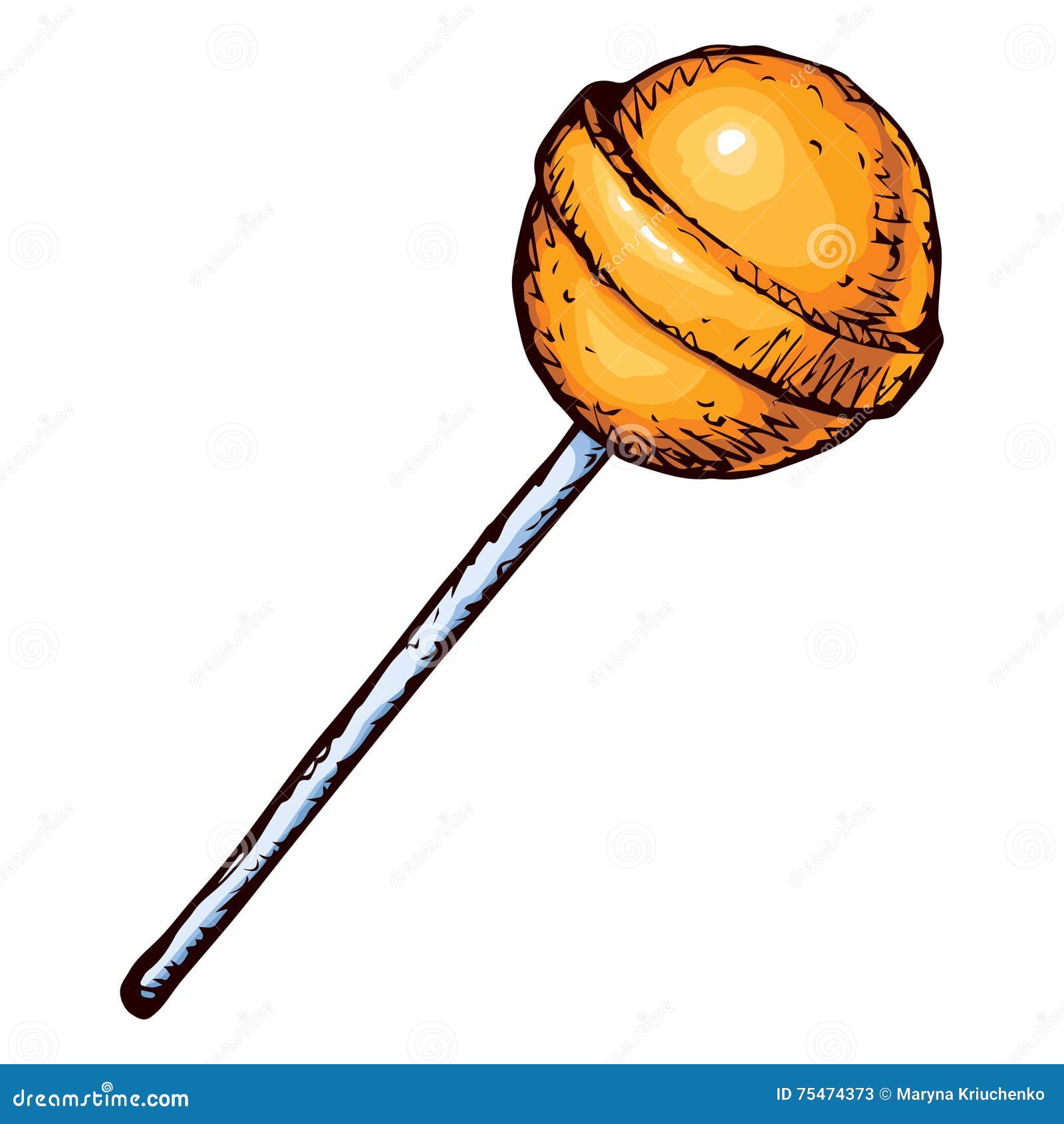 Lollipop Gráfico Del Vector Stock de ilustración - Ilustración de ...