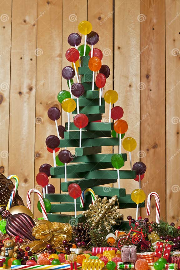 Lollipop Tree stock image. Image of lollipop, pine, cornucopia - 28126897